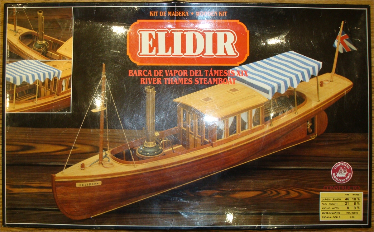 Constructo Model Kits 'Atlantis' Series No.80816 ~ Elidir River Thames ...