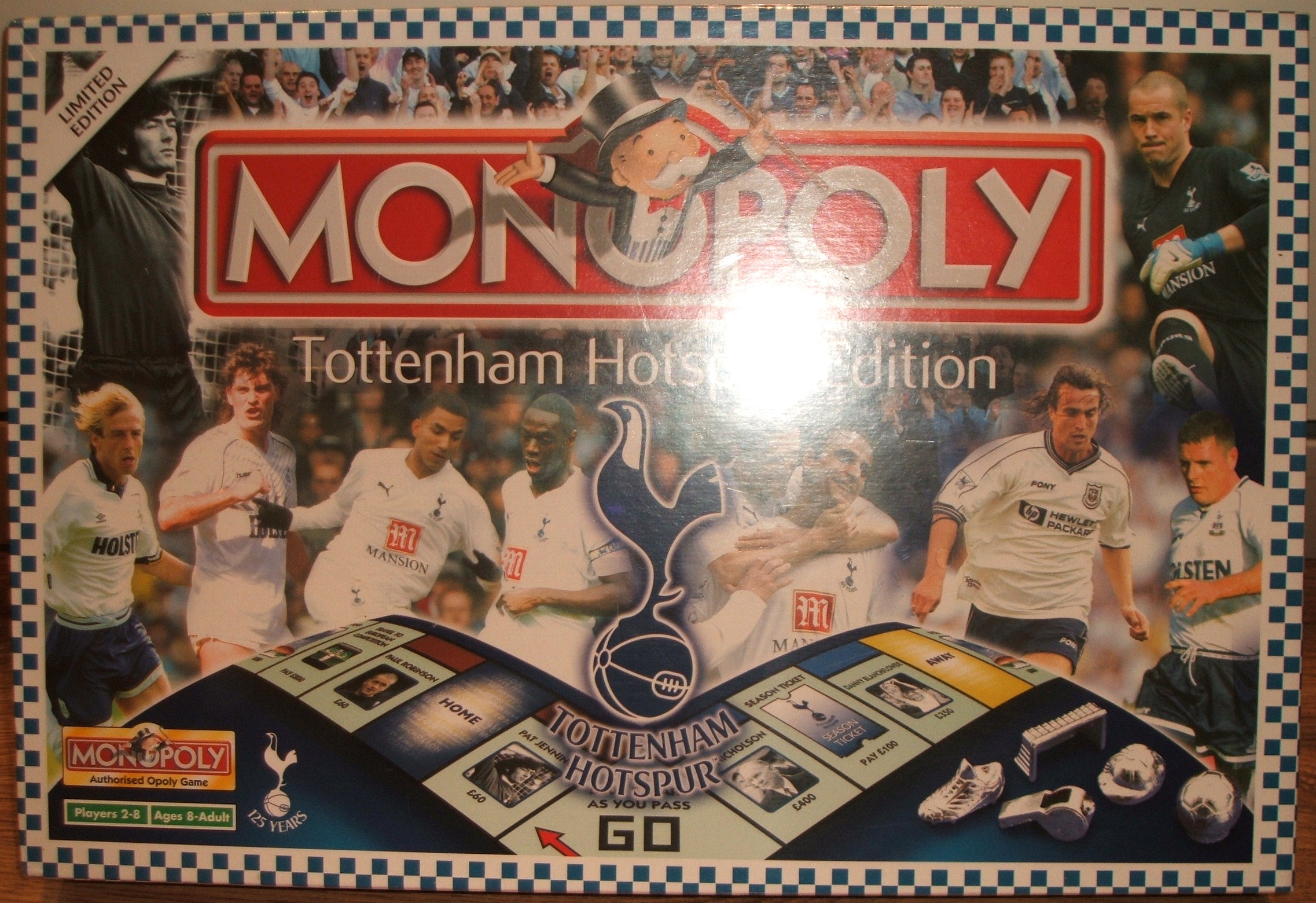 Parker Monopoly Property Trading Board Game "Tottenham Hotspur" Limited ...