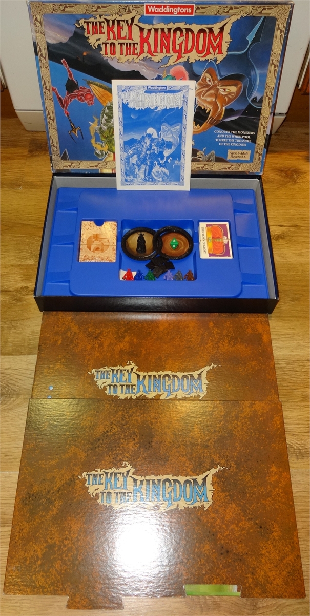 Waddingtons The Key To The Kingdom Board Game - Yesterdays Toys