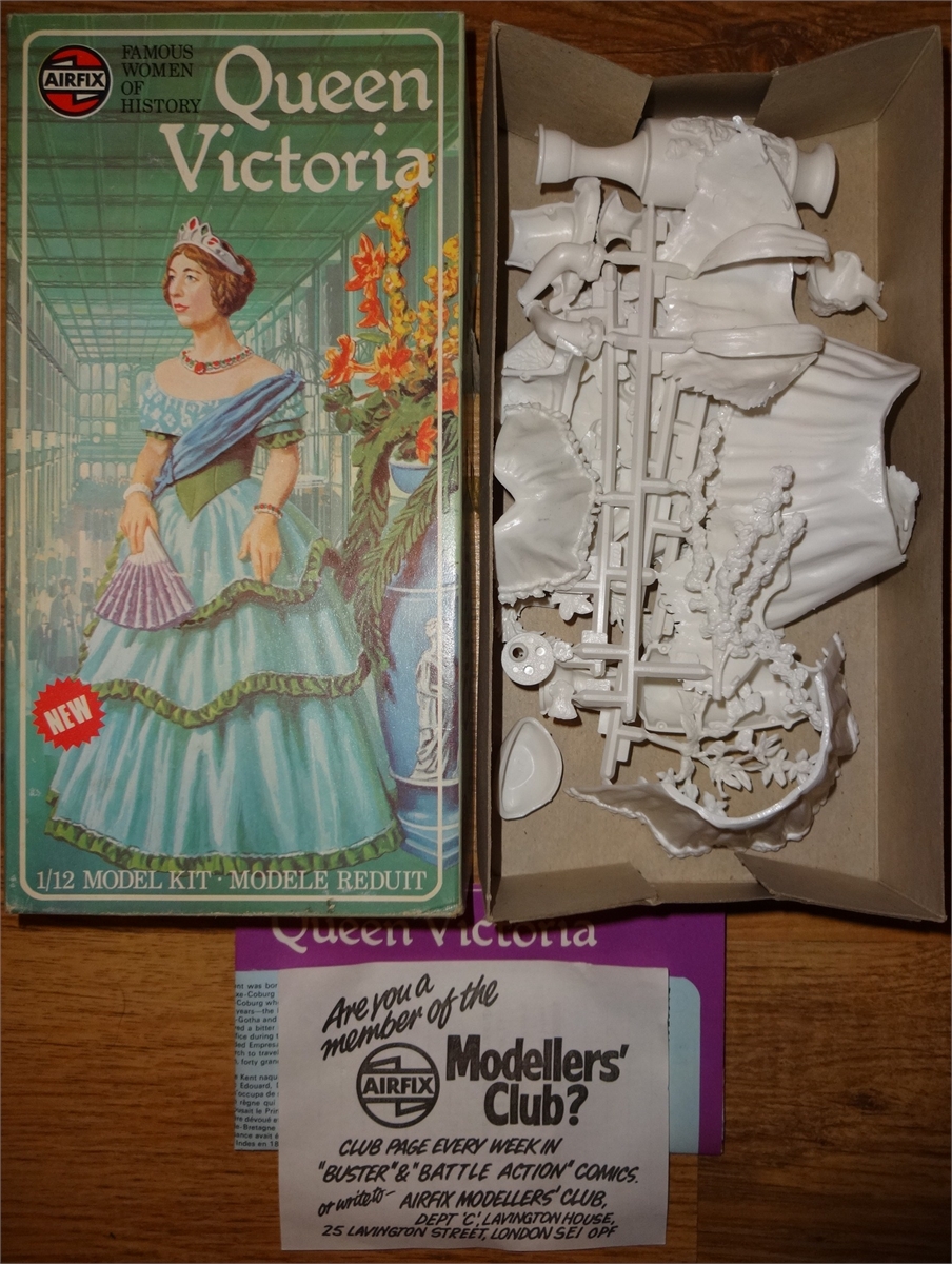 Airfix Series 3 No.03544-4 "Famous Women Of History" Series ~ Queen ...