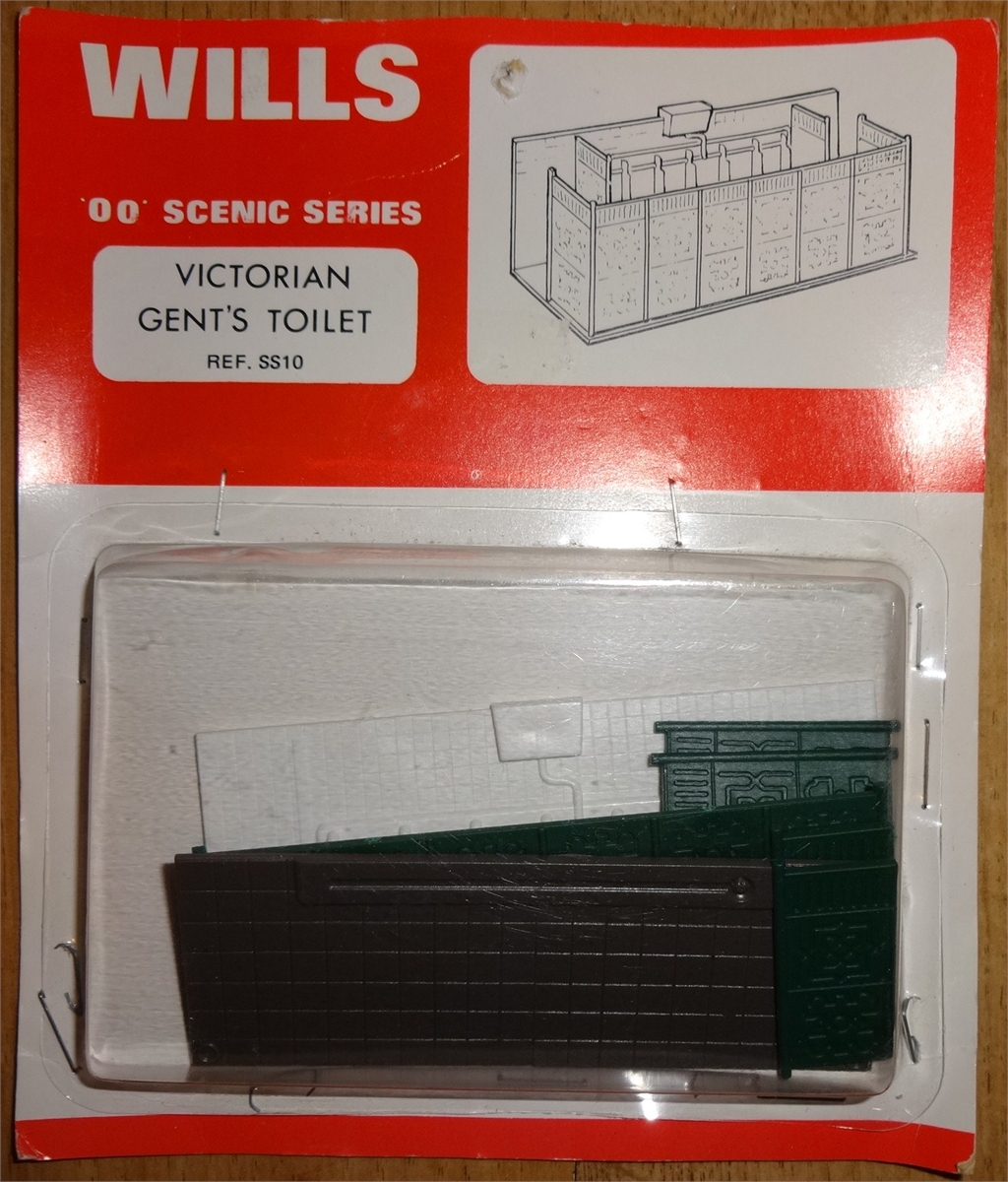 Wills 'OO' Gauge Scenic Series Ref.SS10 ~ Victorian Gent's Toilets ...