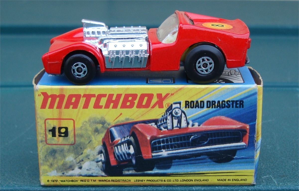 Matchbox ~ Superfast Series No.19 Road Dragster ~ 1970 - Yesterdays Toys