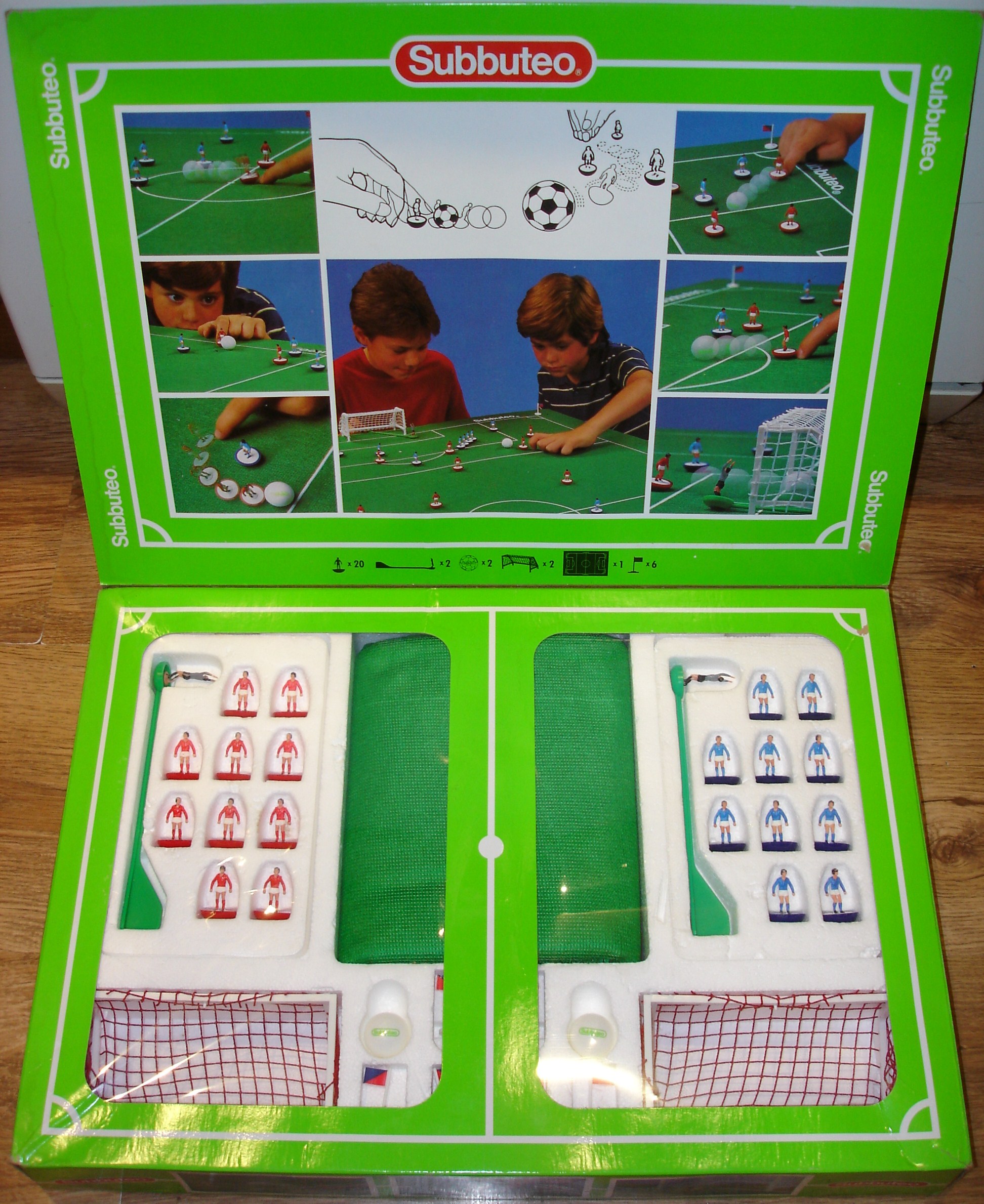Subbuteo No.60140 Boxed Starter Set ~ Early 1990's - Yesterdays Toys
