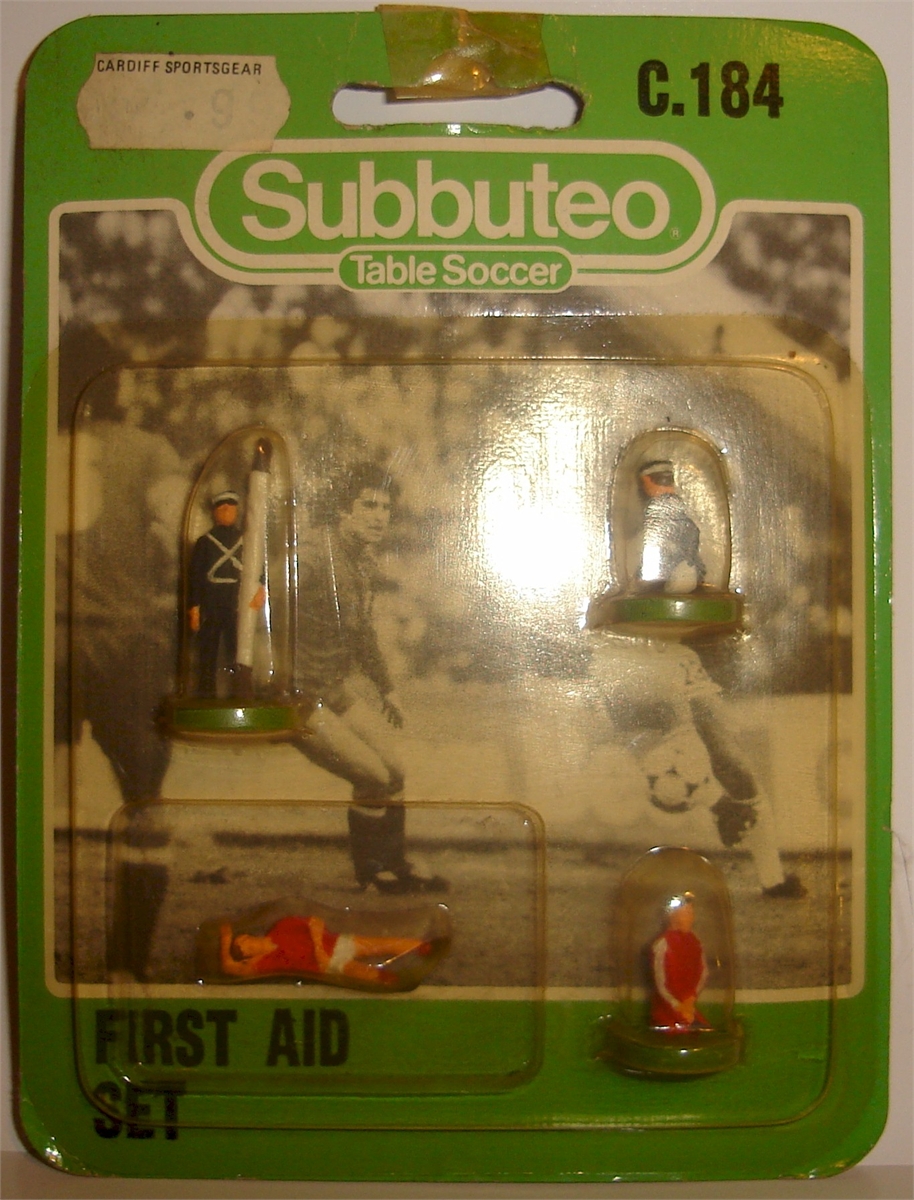 Subbuteo Ref.C.184 First Aid Set ~ Late 1970's - Yesterdays Toys