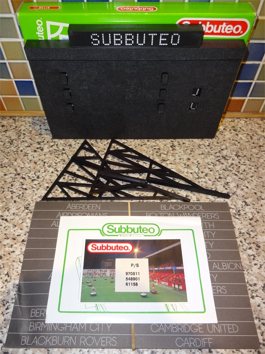 Subbuteo Ref.61158 Match Scoreboard ~ Early 1990's - Yesterdays Toys