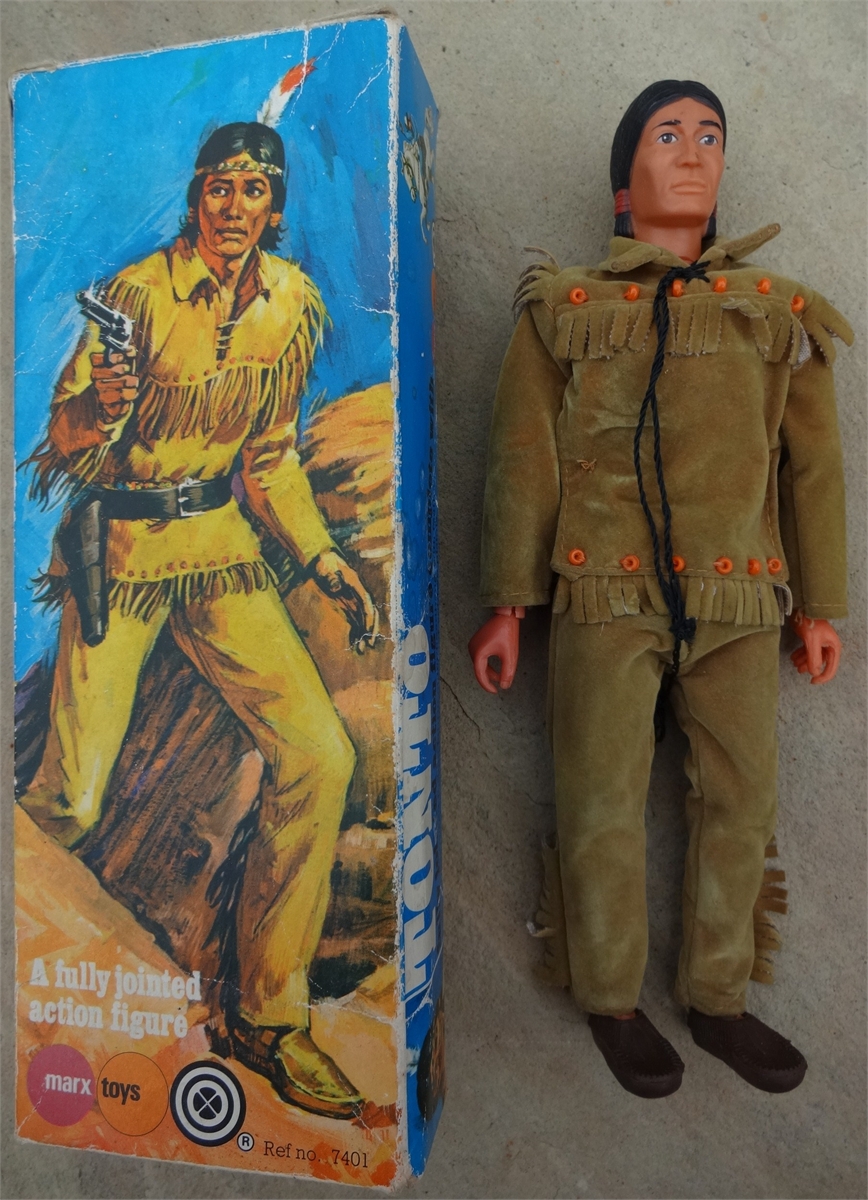 Marx Toys ~ Lone Ranger Series 'Tonto' Model figure ~ 1973 - Yesterdays ...