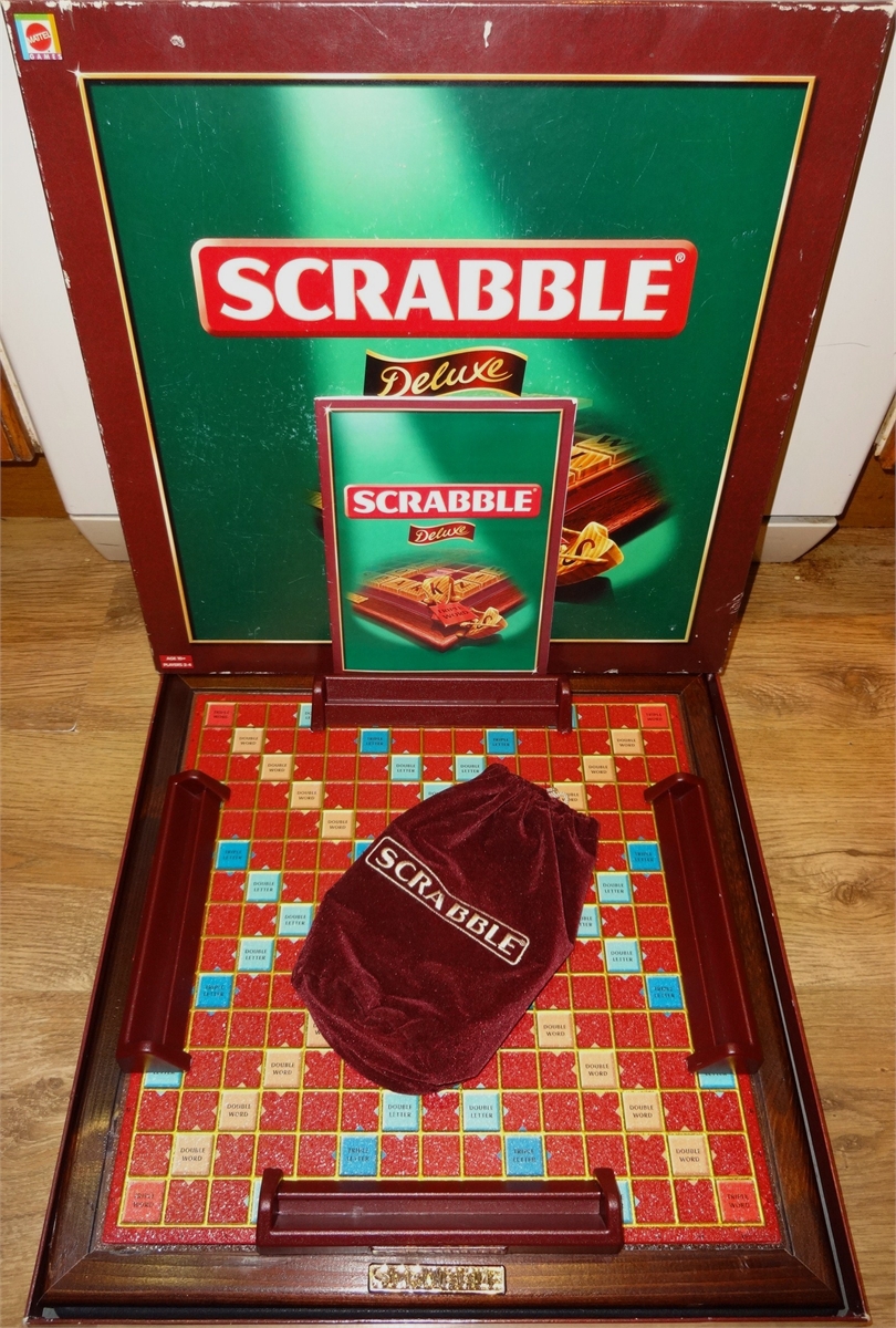 Mattel Scrabble Deluxe ~ 2005 - Yesterdays Toys