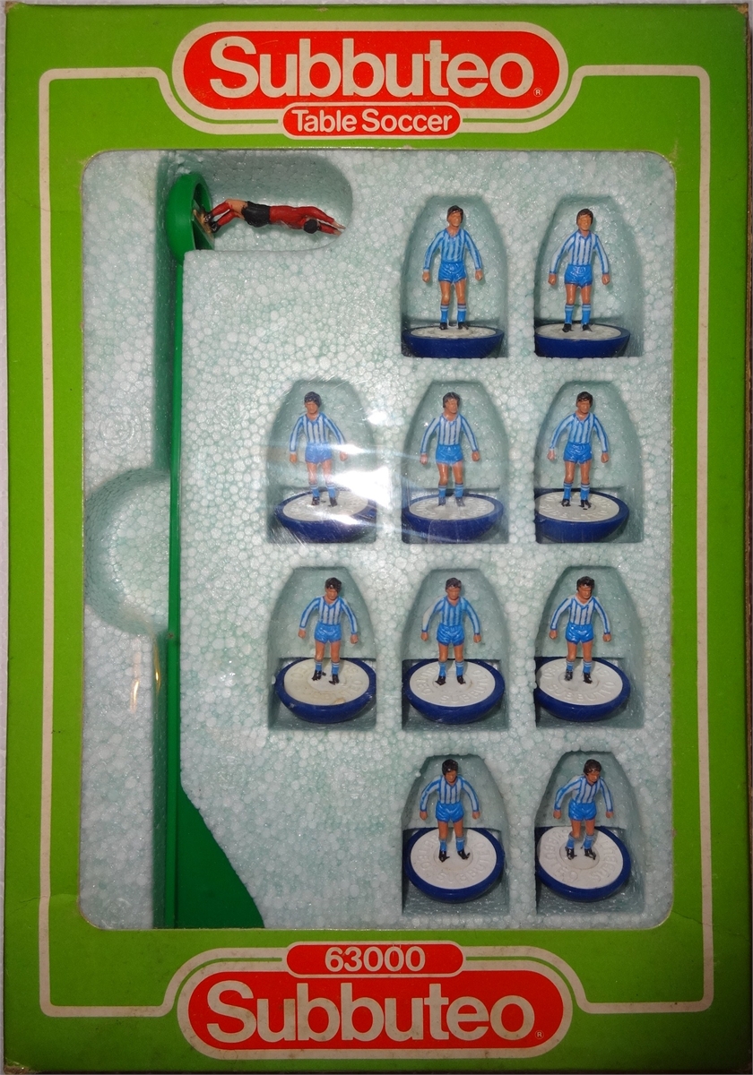 Subbuteo Lightweight Team Ref.487 Sheffield Wednesday / Goteborg ~ Mid ...
