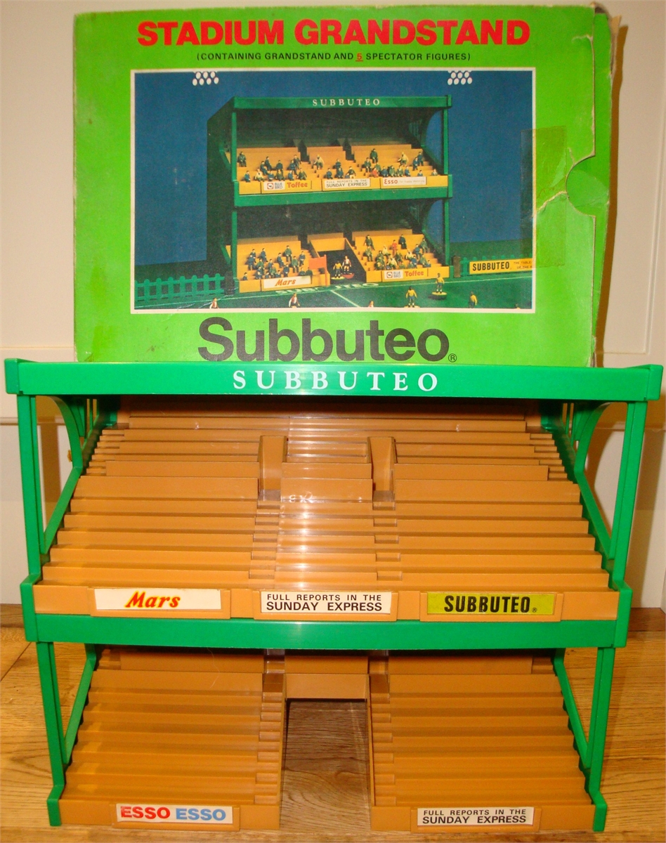 Subbuteo Ref.C140 Green & Tan Grandstand Mid / Late 1970's ~ Boxed ...