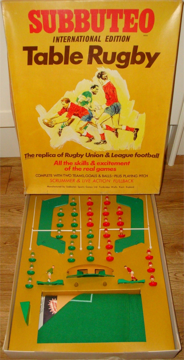 Subbuteo Table Rugby International Edition ~ 1970-75 - Yesterdays Toys