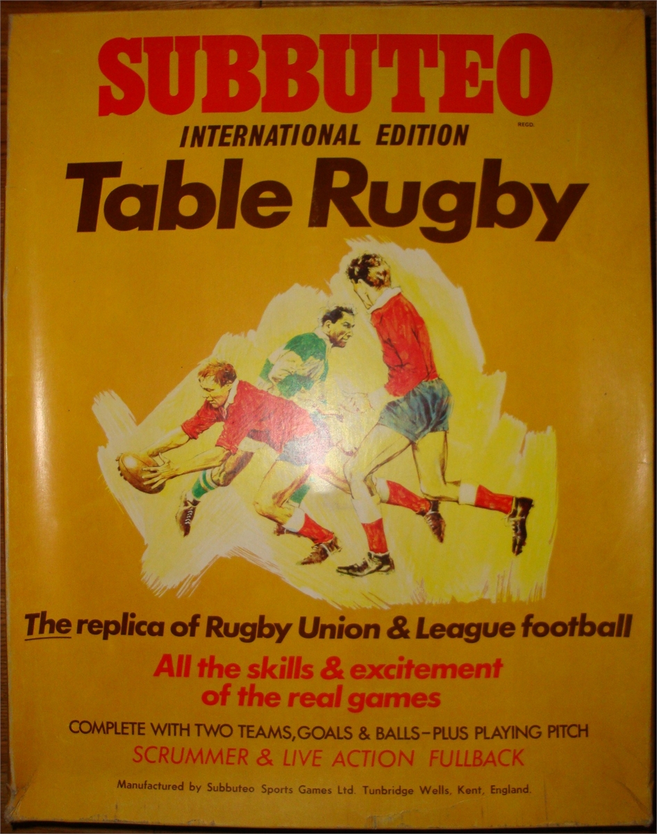 Subbuteo Table Rugby International Edition ~ 1970-75 - Yesterdays Toys