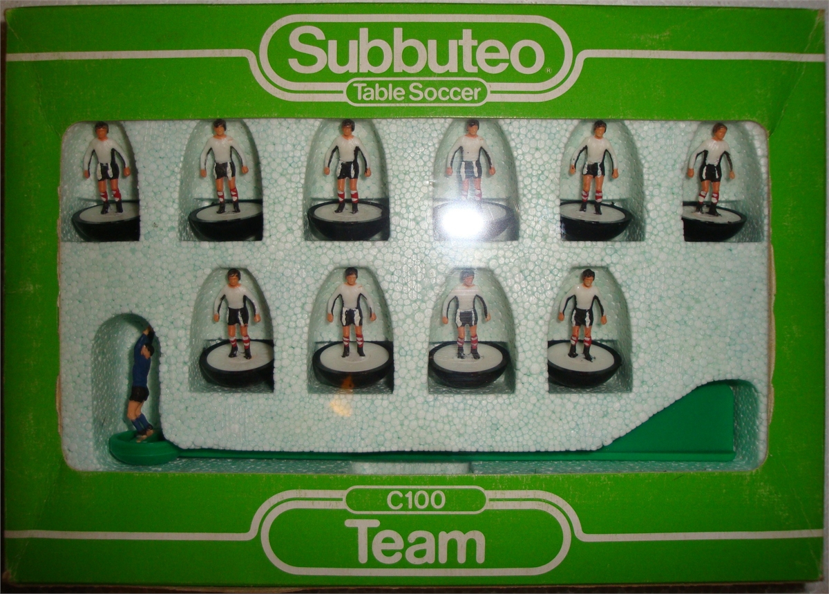 Subbuteo Lightweight Team Ref.373 Manchester United 2nd ~ 1982 ...