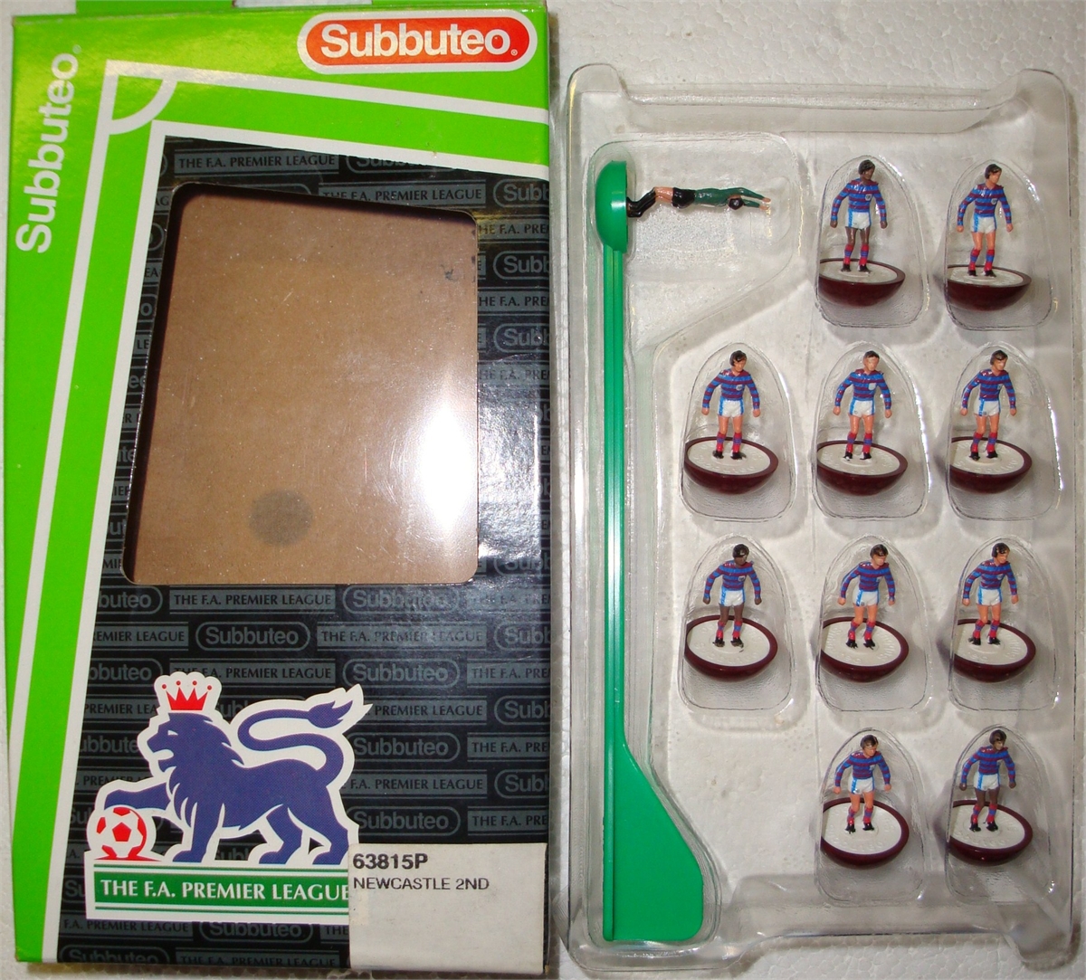 Subbuteo Premier League Team Ref.63815P Newcastle United 2nd ~ 1996 ...