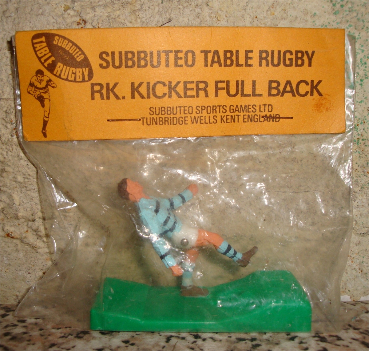 Subbbuteo Ref.RK Table Rugby Kicker Full Back Ref.7 Barbarians ~ Mid ...