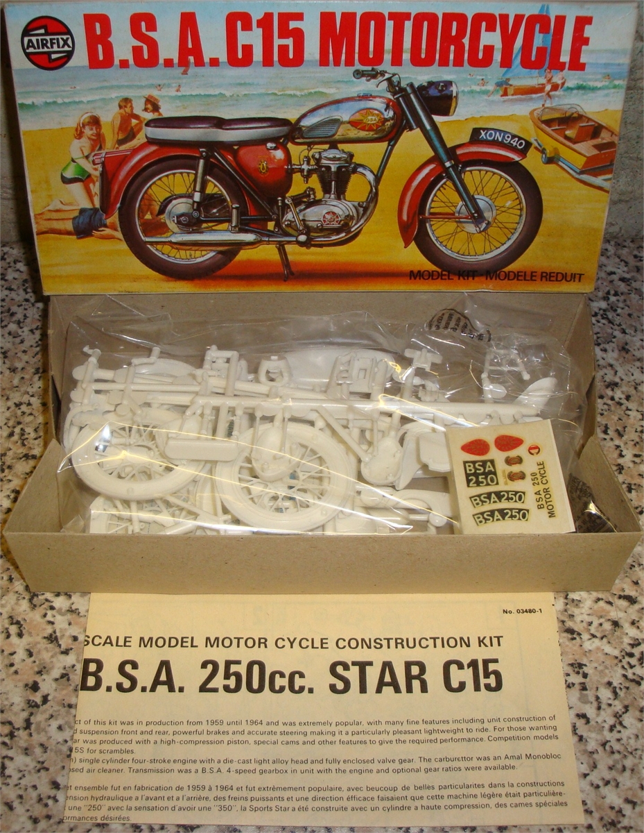 Airfix bsa c15 store