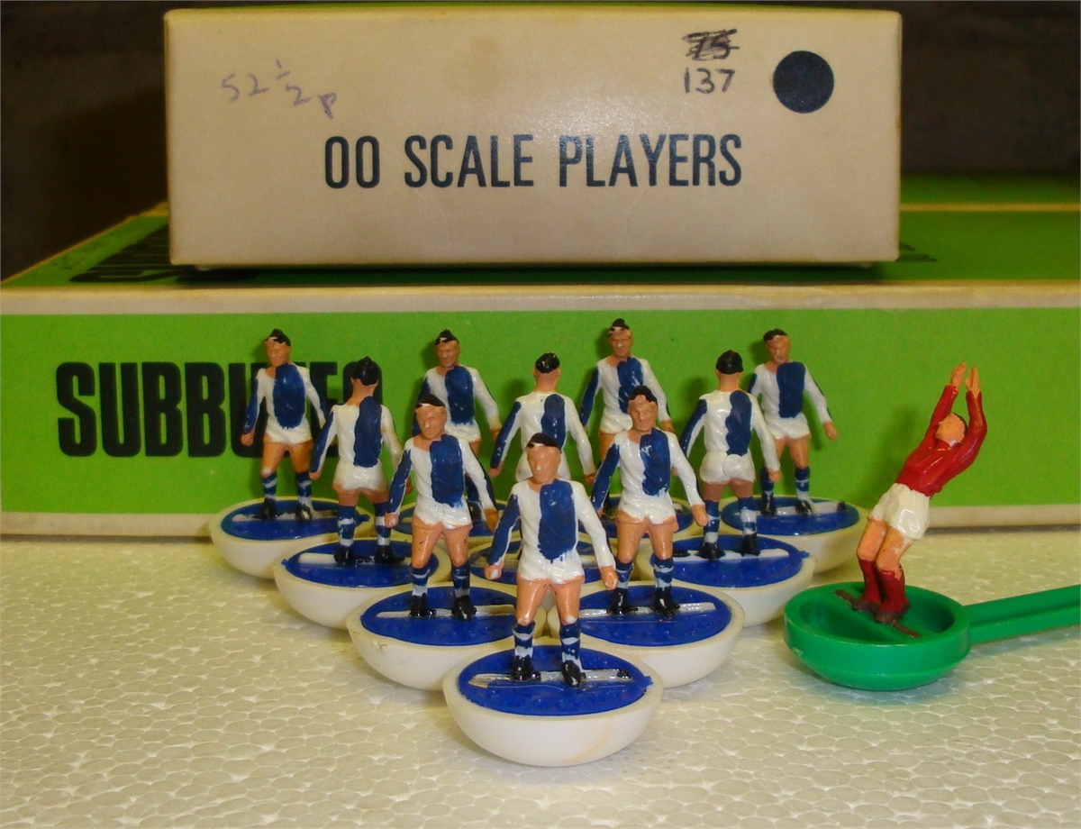 Subbuteo Heavyweight Team Ref.31 Blackburn Rovers ~ Mid 1970's ...