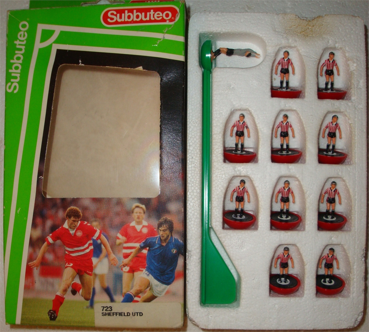 Subbuteo Lightweight Team Ref.723 Sheffield United ~ 1991 - Yesterdays Toys