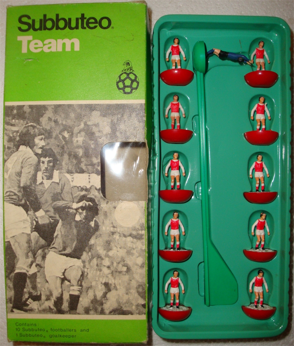 Subbuteo Lightweight Team Ref.232 Arsenal / Bryne etc ~ Early 1980's ...