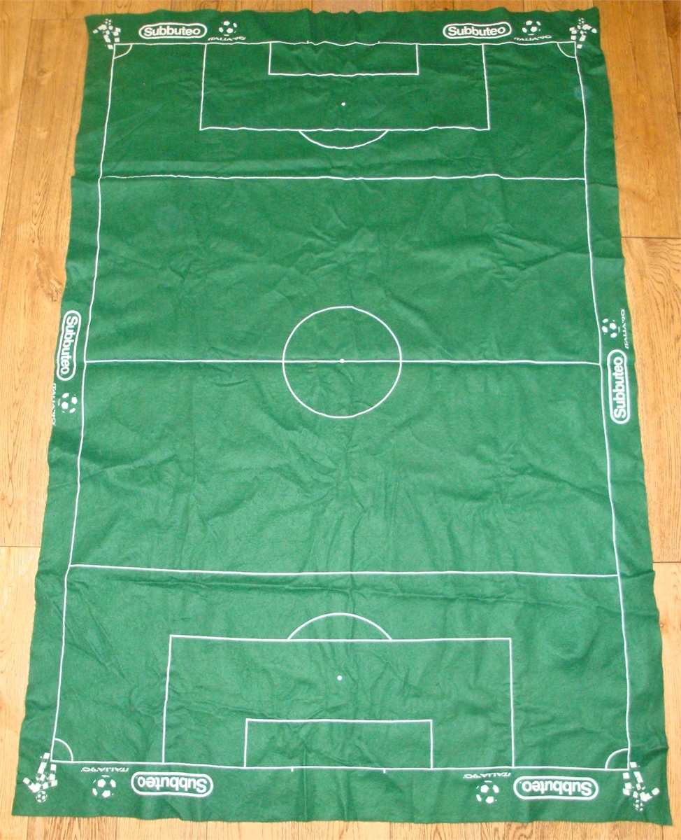 Subbuteo Ref.61221 Italia '90 Football Felt Playing Pitch - Yesterdays Toys