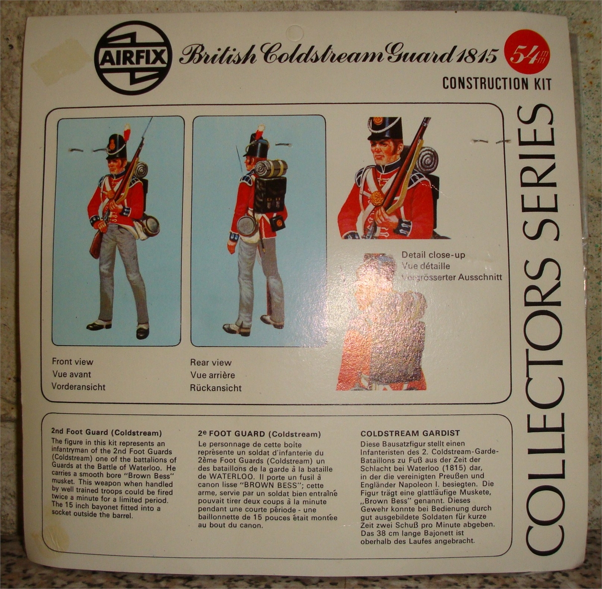 Airfix Collectors Series ~ No.01551-6 British Coldstream Guard 1815 ...