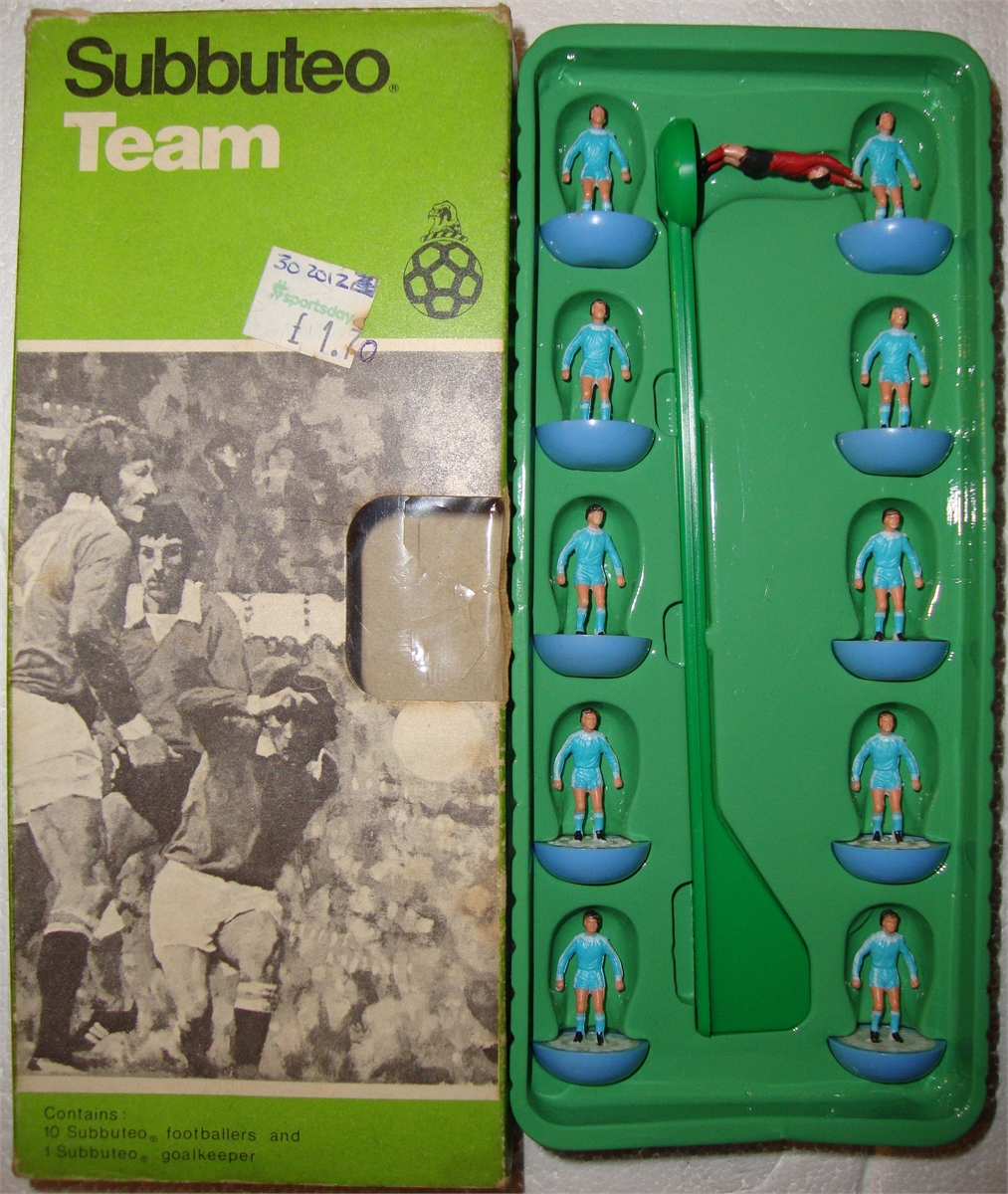 Subbuteo Lightweight Team Ref.191 Manchester City ~ 1978-83 ...