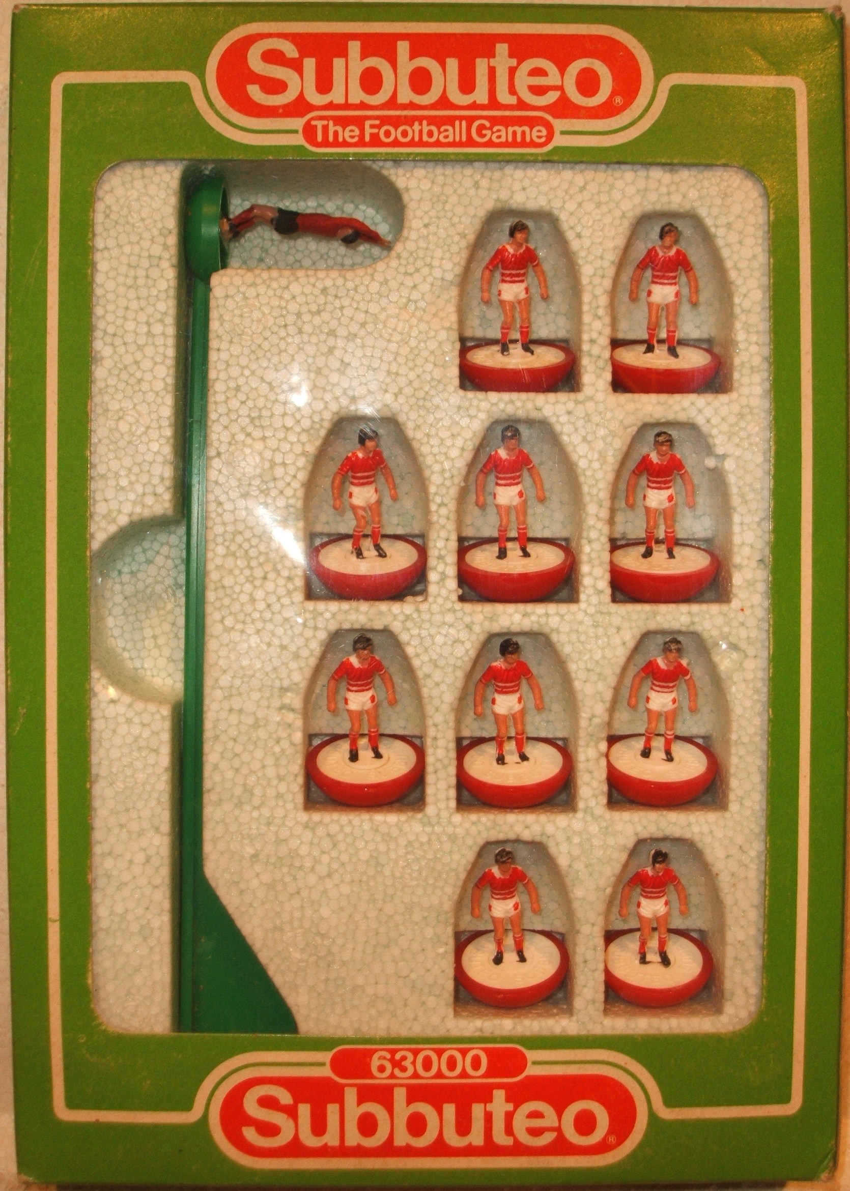 Subbuteo Lightweight Team Ref.695 Denmark #1 ~ Late 1980's - Yesterdays ...
