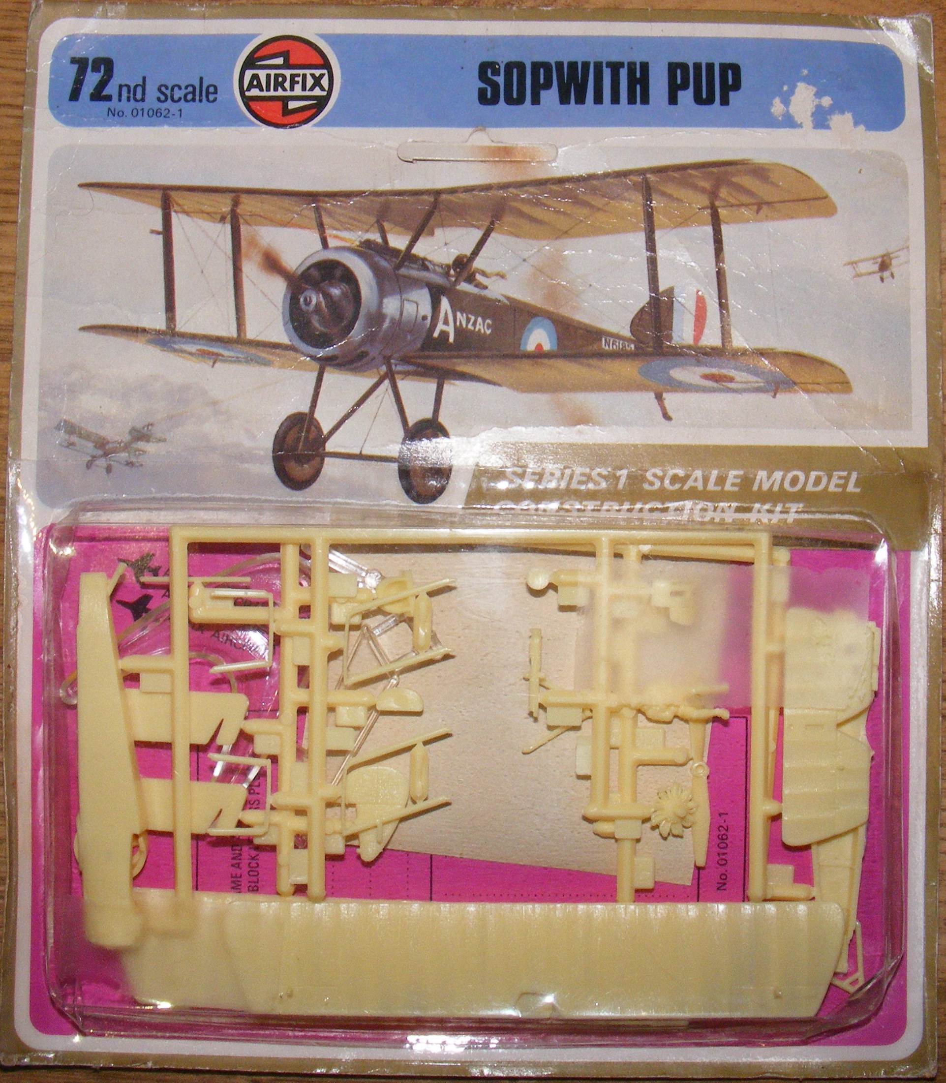 Airfix 72nd Scale Sopwith Pup Series 1 Model Kit - Yesterdays Toys