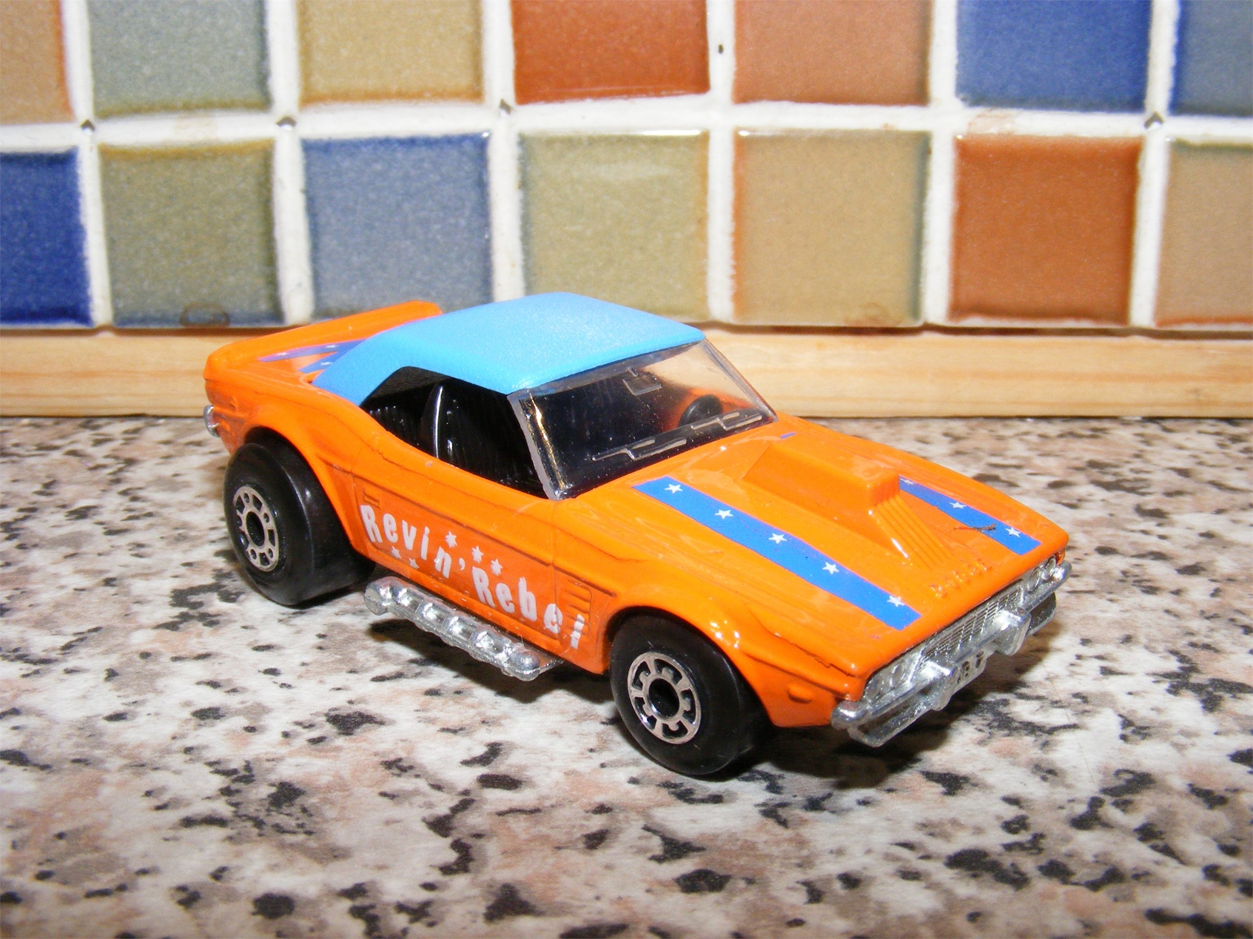 Matchbox ~ 75 Series No.1 Dodge Challenger 'Revin Rebel' ~ 1981 ...