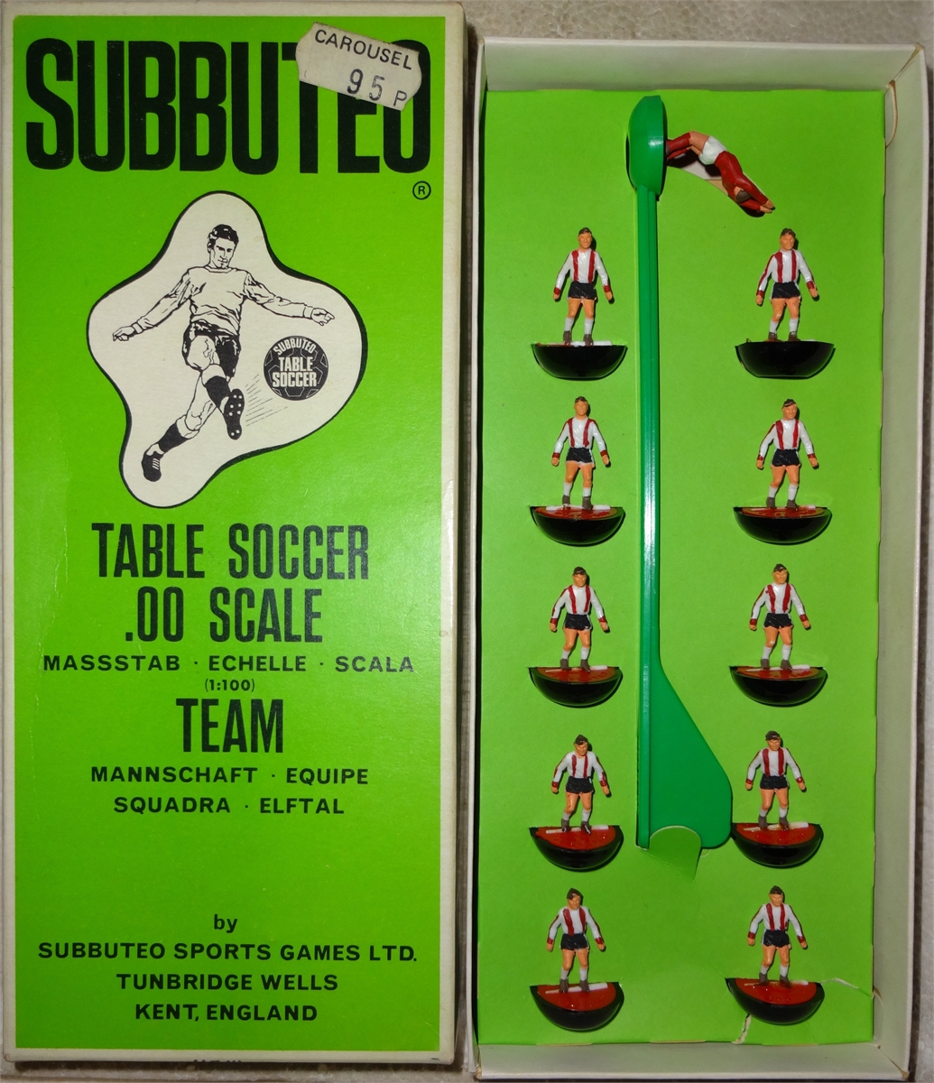 Subbuteo Heavyweight Team Ref.?? 'New Southampton' 1976-77 - Yesterdays ...