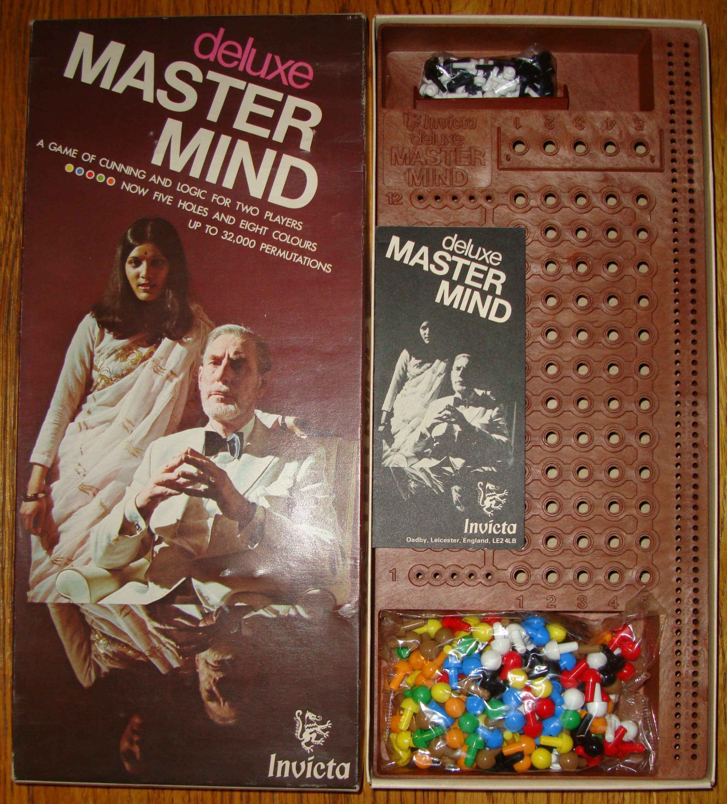 Invicta Mastermind Deluxe Game ~ Mid 1970's - Yesterdays Toys