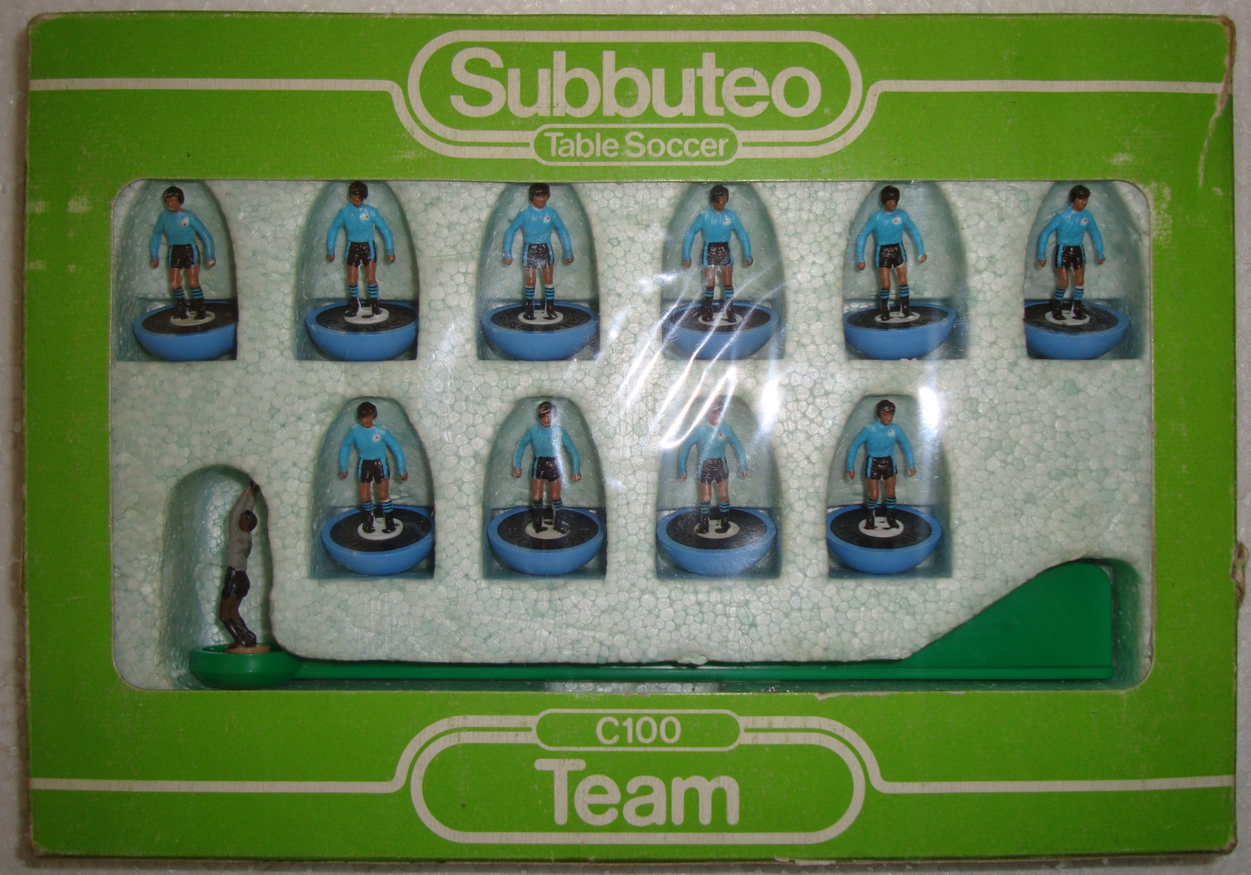 Subbuteo Lightweight Team Ref.397 Uruguay ~ Late 1980's - Yesterdays Toys