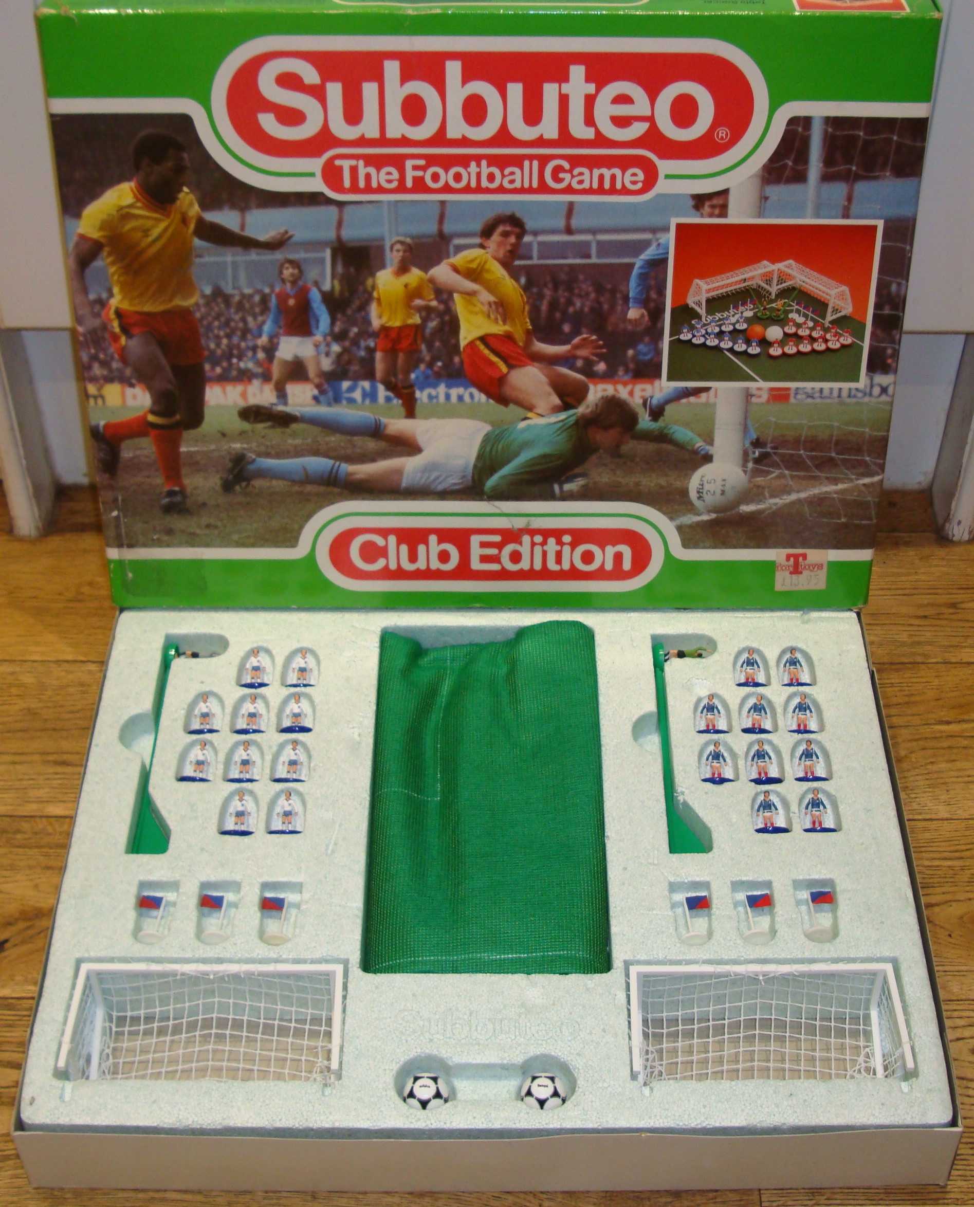 Subbuteo No.60140 Club Edition Boxed Set ~ 1987-89 (England v Scotland ...