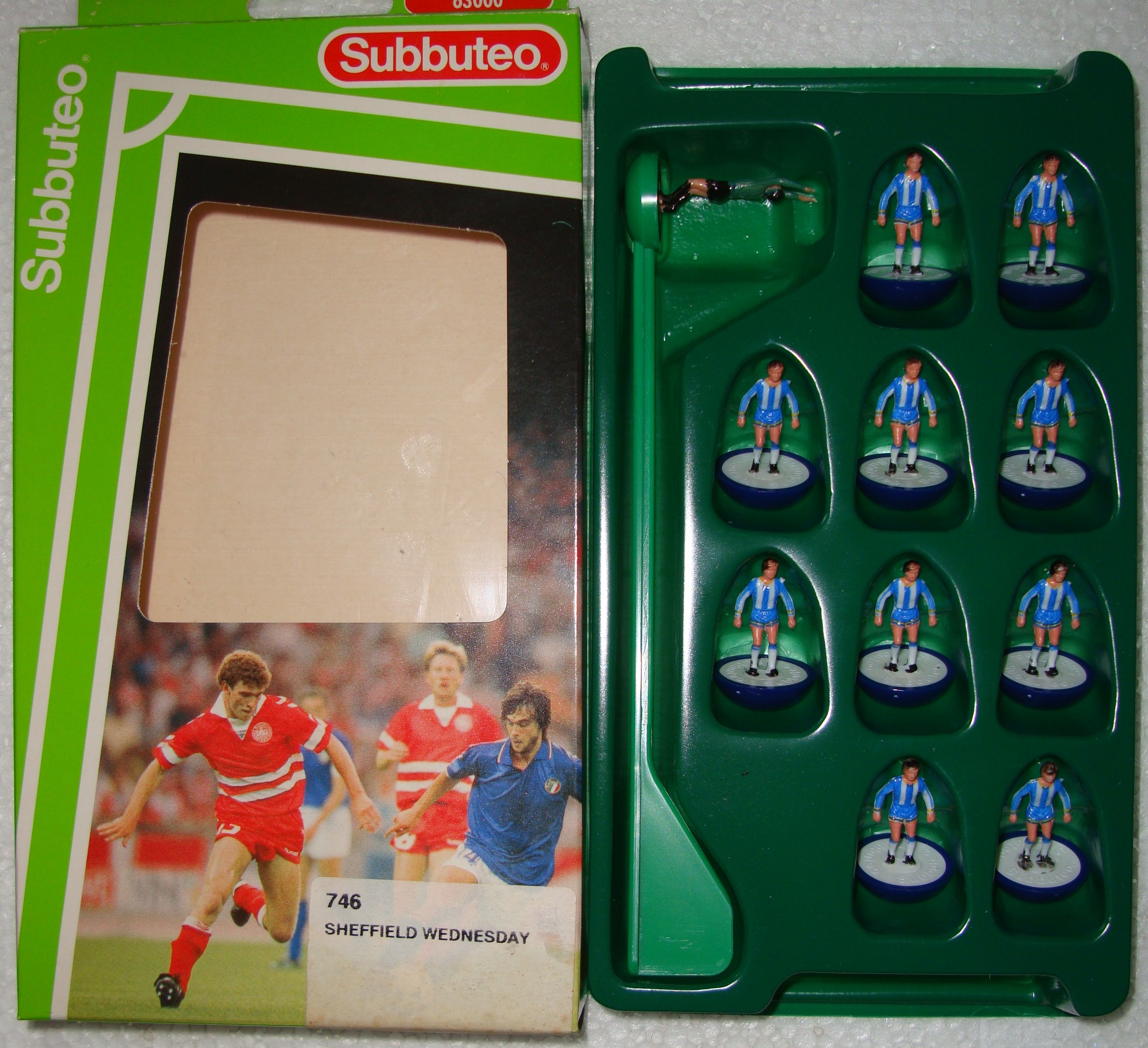 Subbuteo Lightweight Team Ref.746 Sheffield Wednesday ~ 1994 ...