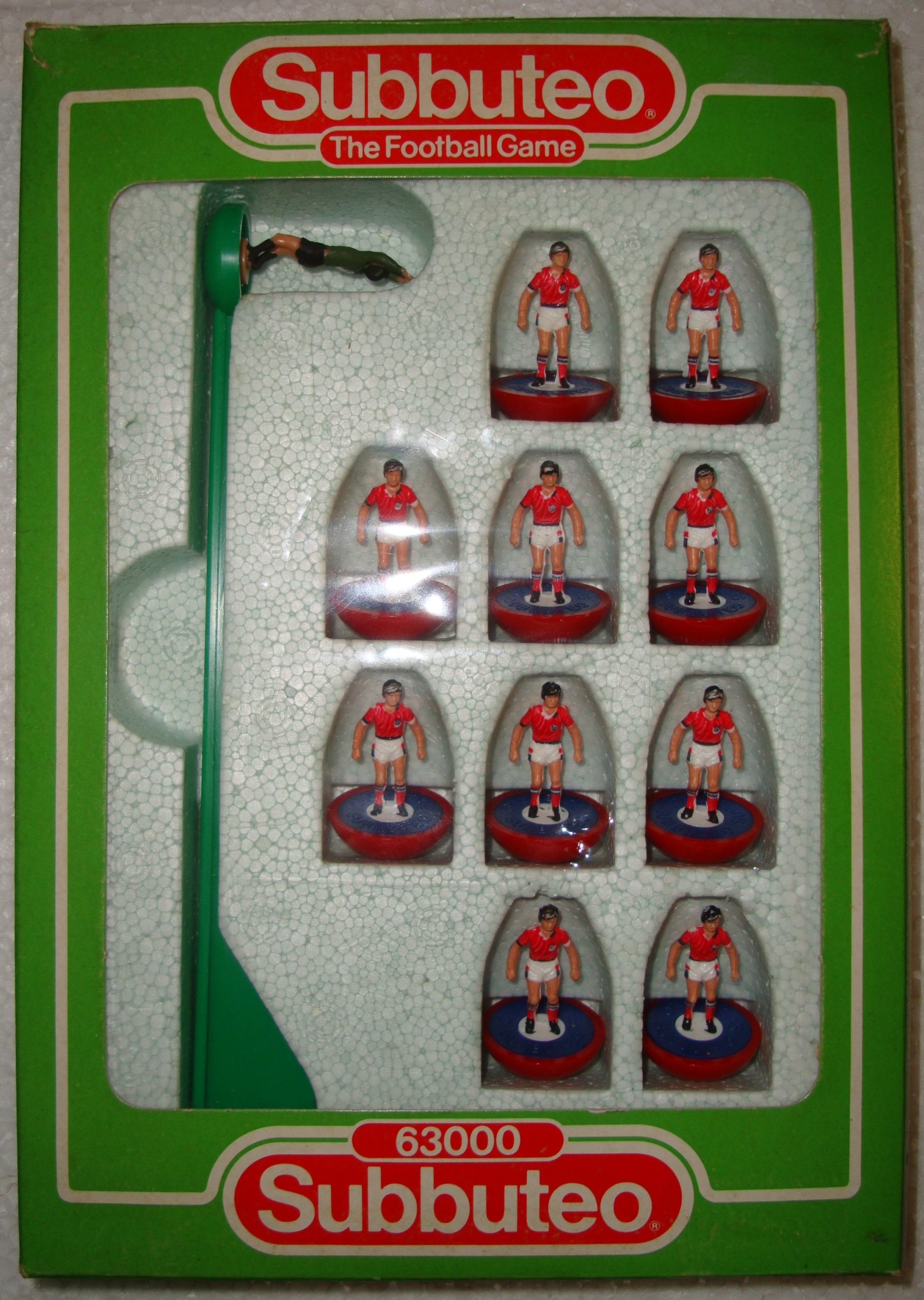 Subbuteo Lightweight Team Ref.682 England 2nd Kit ~ 1989-90 ...