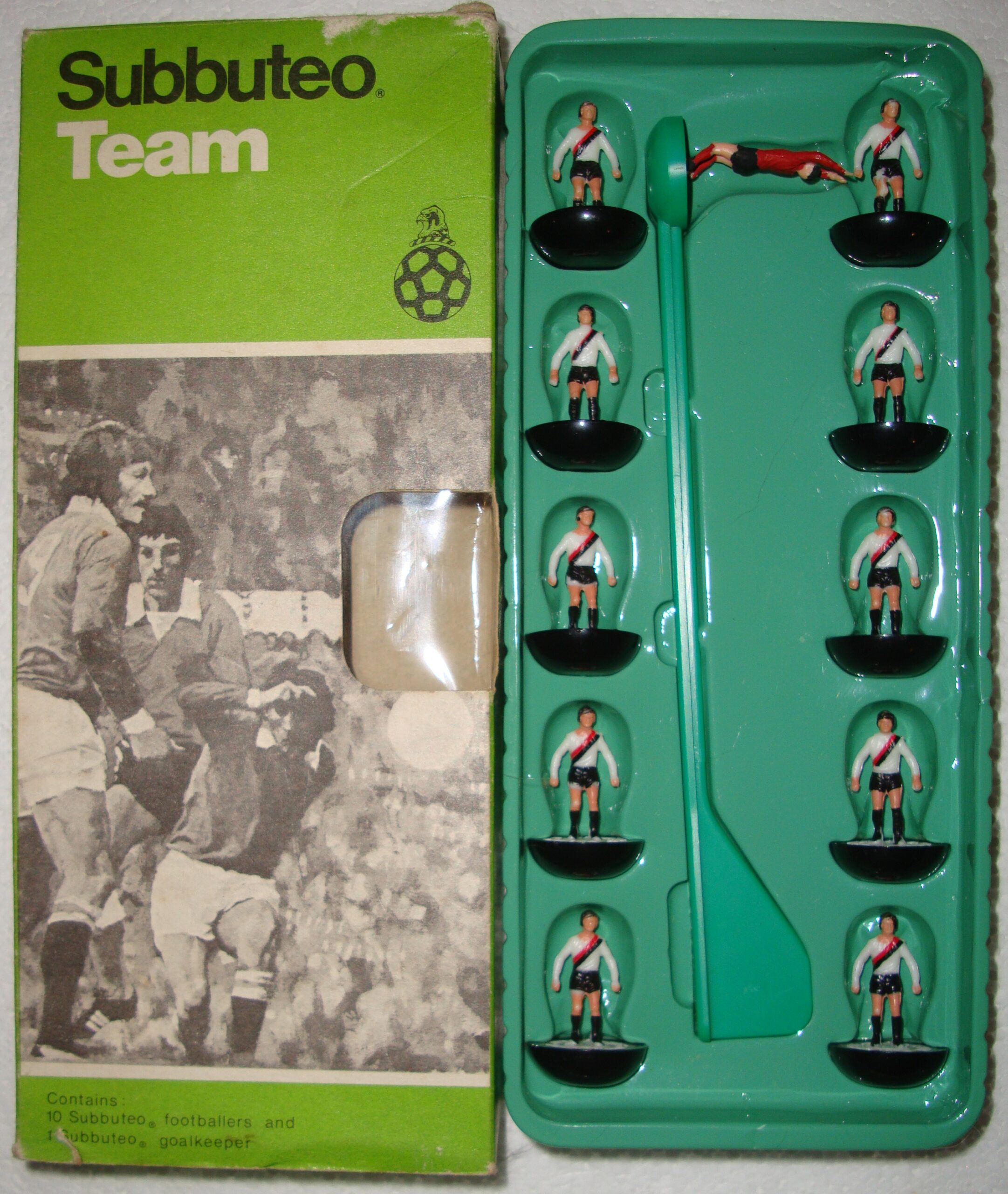 Subbuteo H/P Lightweight Team Ref.324 Manchester City 2nd ~ 1980-81 ...