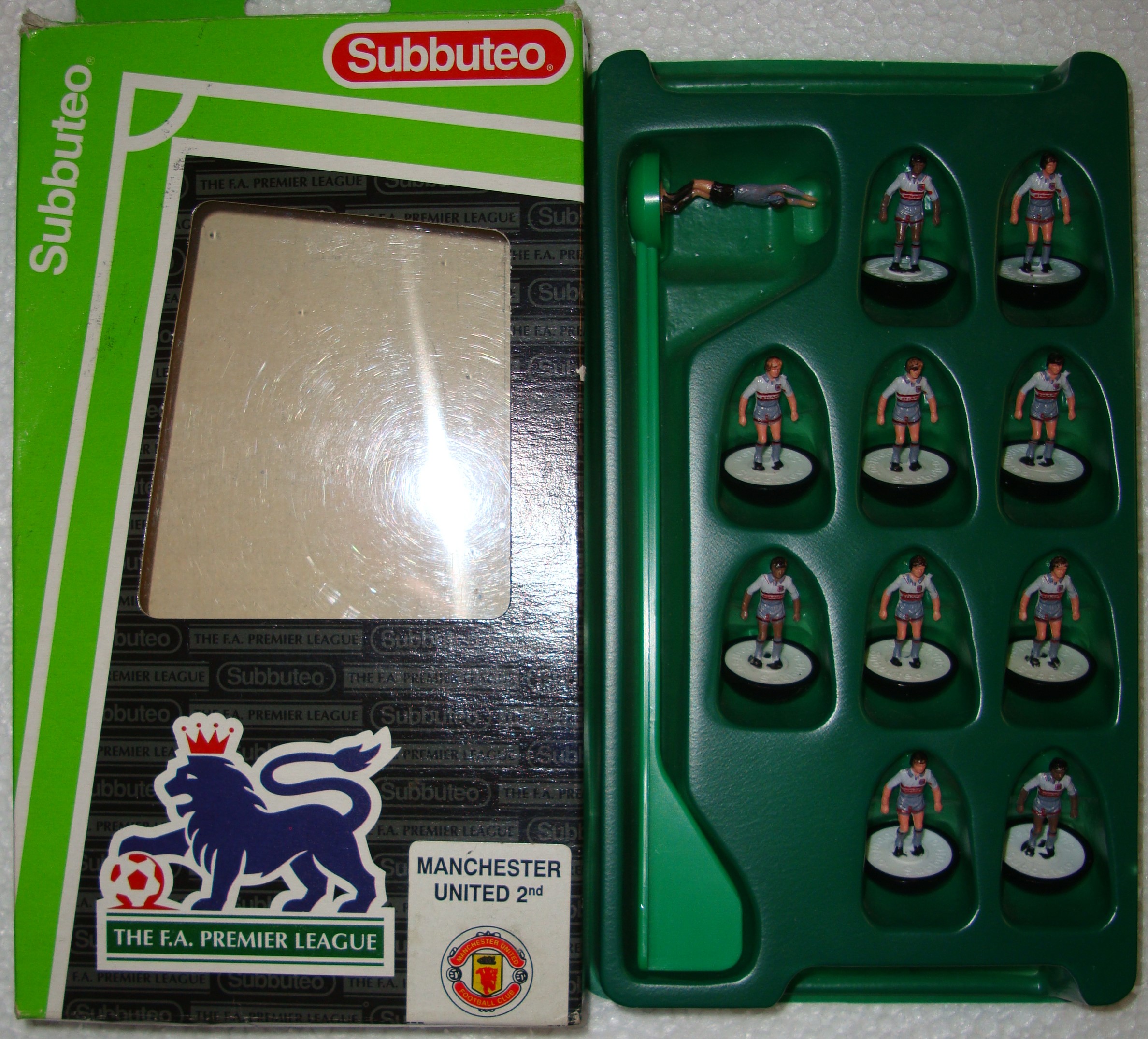 Subbuteo Premier League Team Ref.63771 Manchester United 2nd #2 ...
