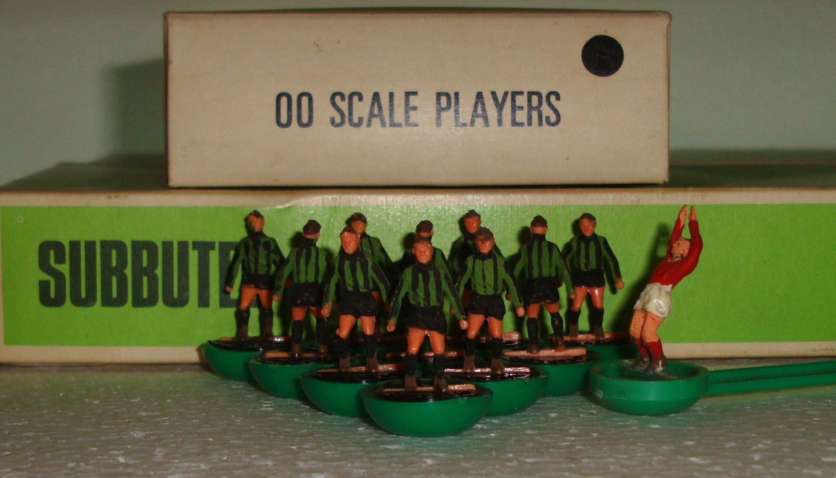 Subbuteo Heavyweight Team Ref.78 Coventry 2nd / Celtic 2nd #2 (green ...