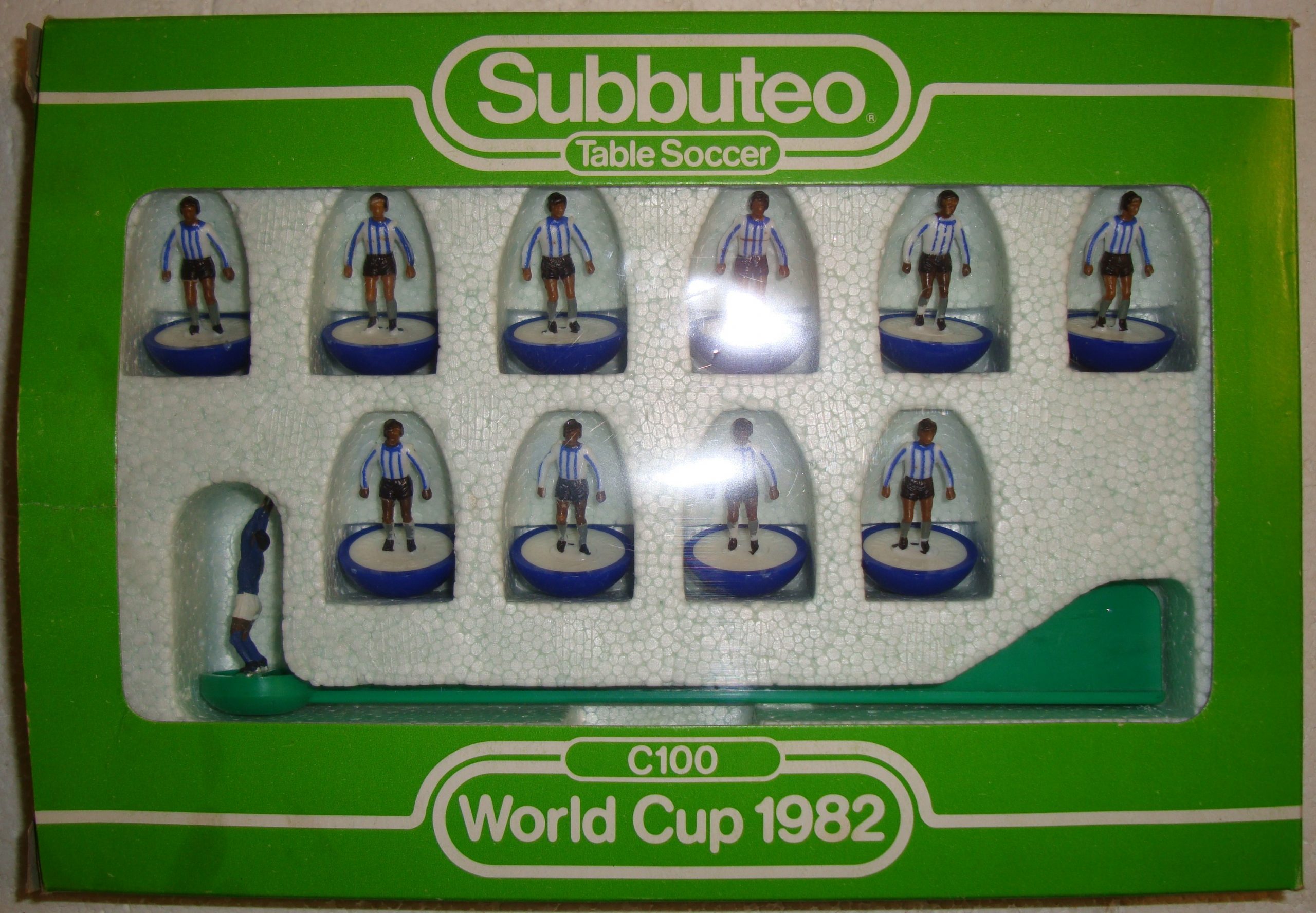Subbuteo Lightweight Team Ref.67 Argentina ~ 1980-82 - Yesterdays Toys