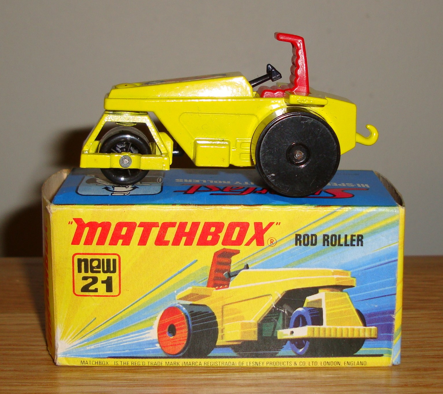 Matchbox ~ Superfast Series No.21 Rod Roller ~ 1973 - Yesterdays Toys