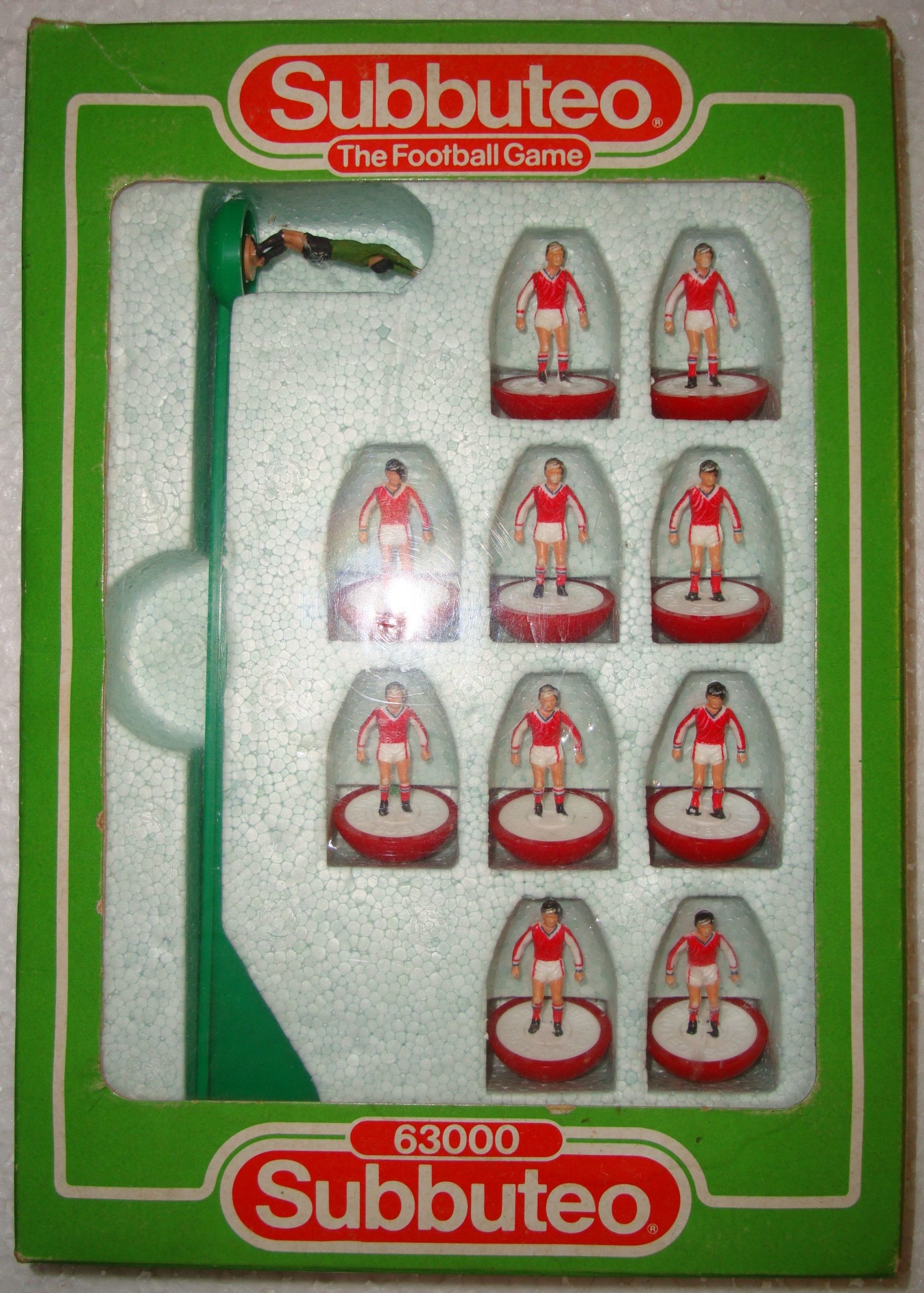 Subbuteo Lightweight Team Ref.642 Arsenal ~ 1987-88 - Yesterdays Toys