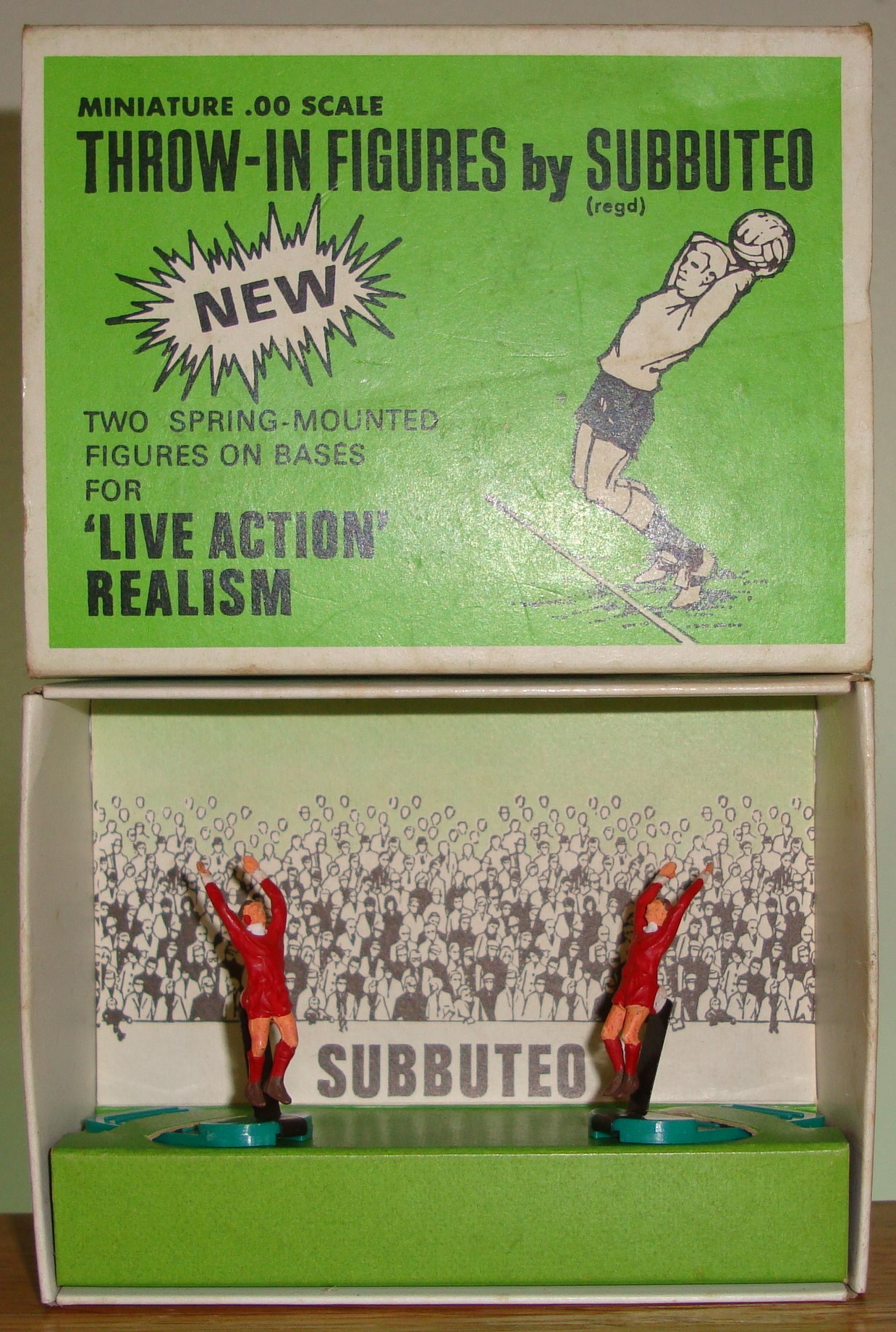 Subbuteo Ref. C132 Throw-In Figures Ref.41 Liverpool ~ Mid 1970's ...