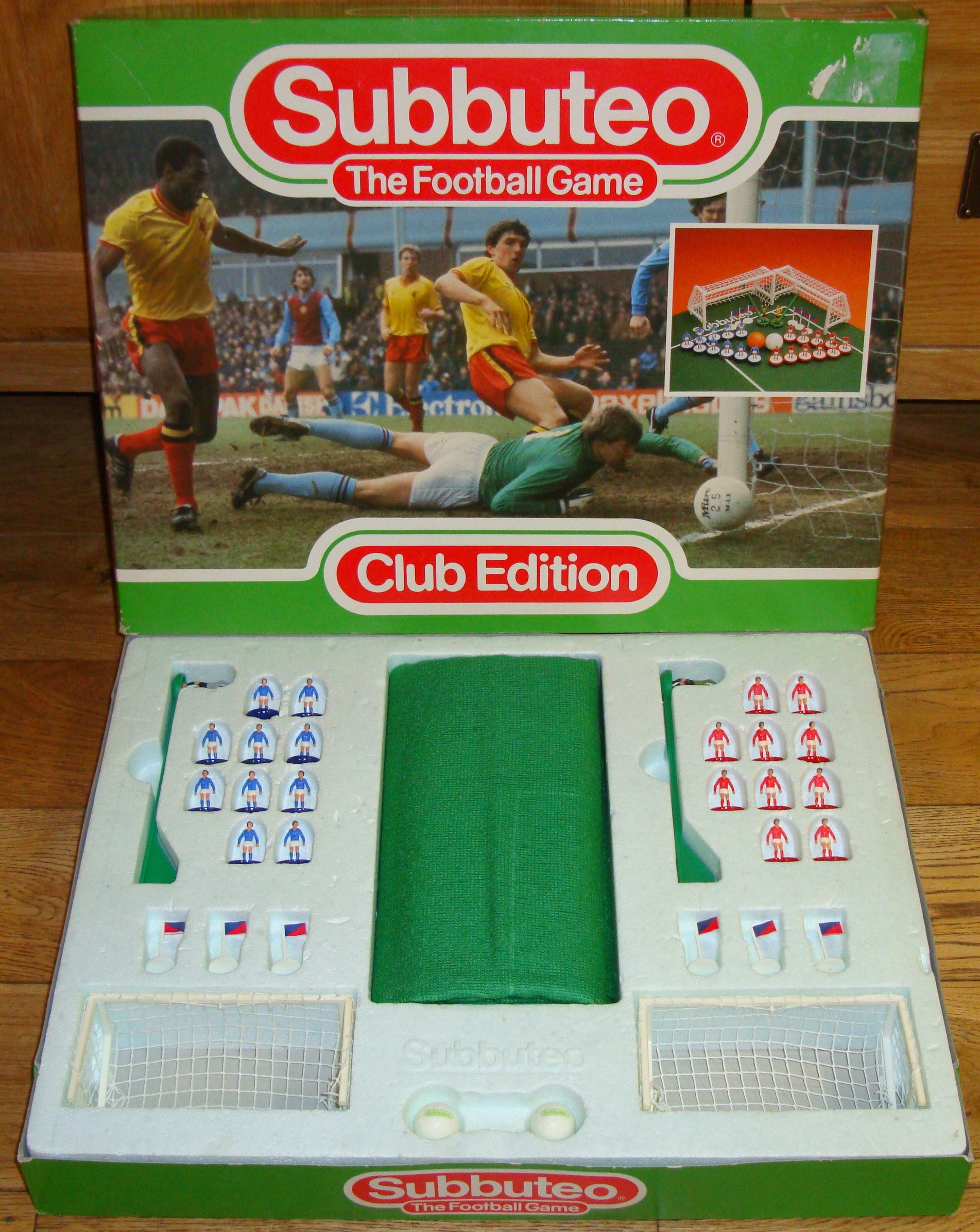 Subbuteo No.60140 Club Edition Boxed Set ~ 1987-89 - Yesterdays Toys
