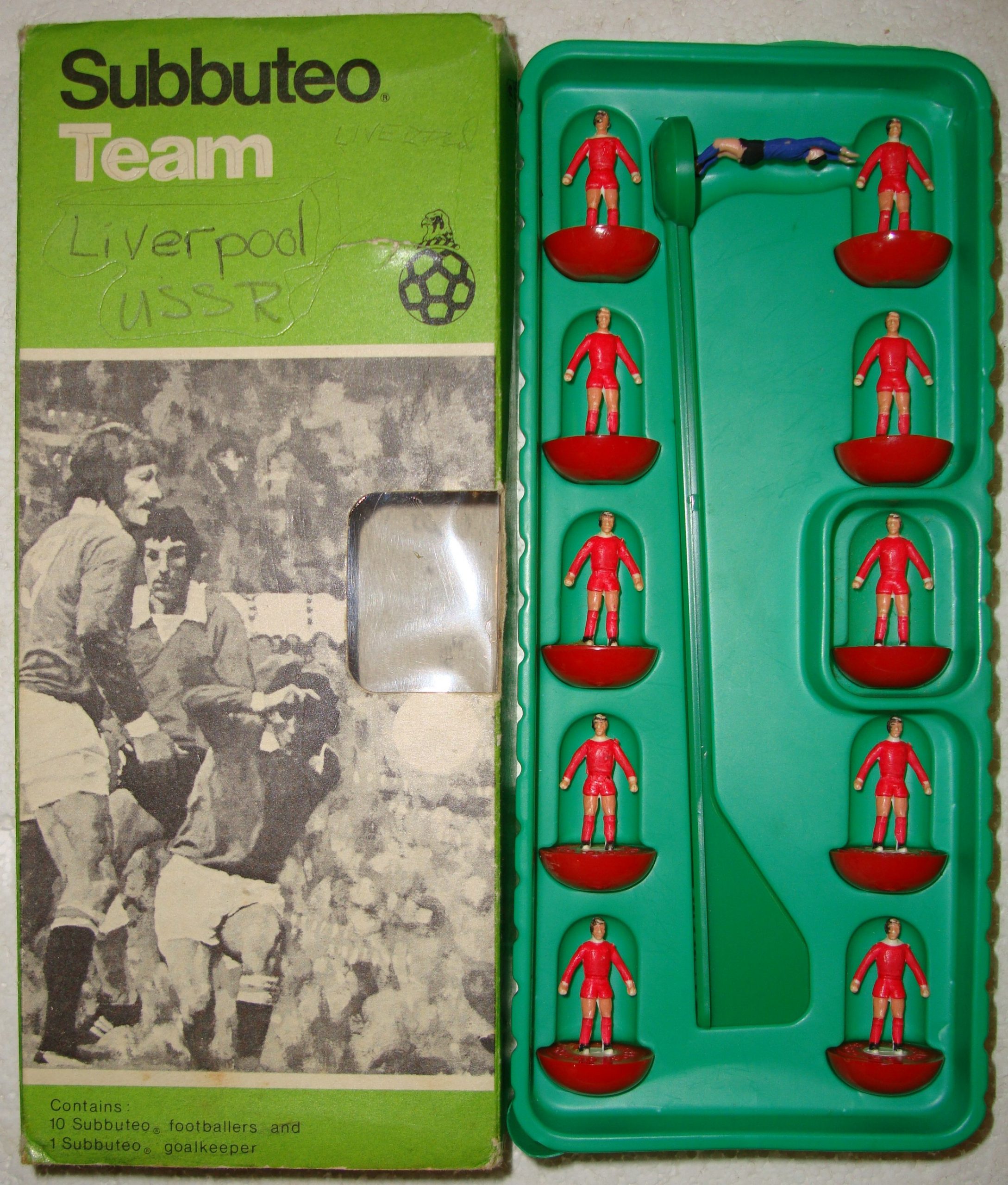 Subbuteo "Zombie" Team Ref.41 Liverpool ~ 1978-80 - Yesterdays Toys