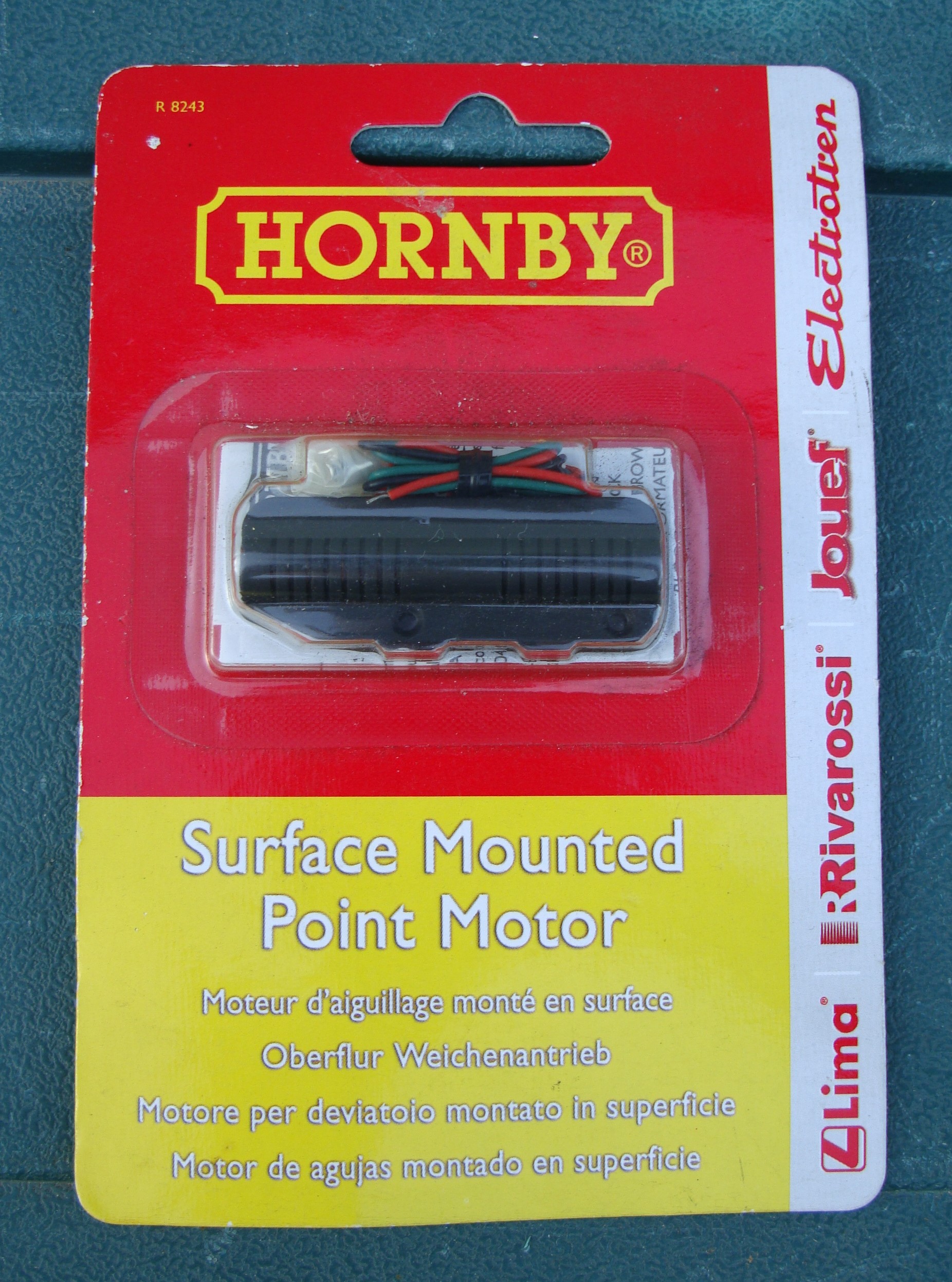 Hornby R.8243 'OO' Gauge Surface Mounted Point Motor - Yesterdays Toys