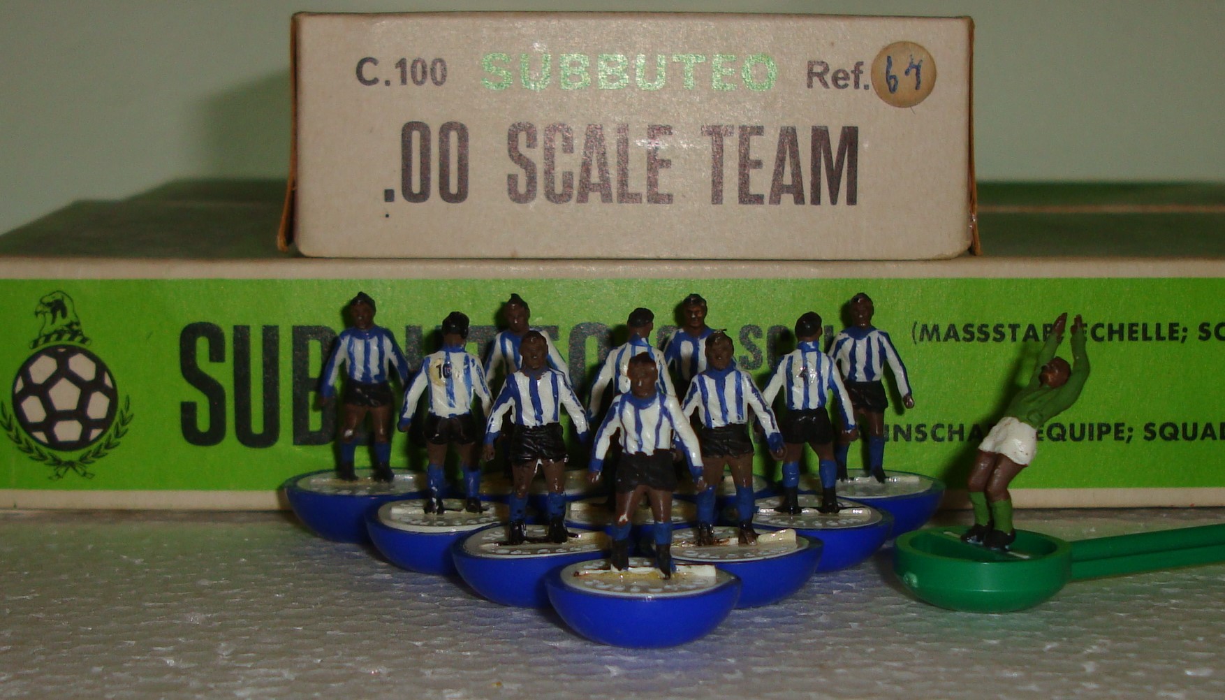 Subbuteo Heavyweight Team Ref.67 Argentina #1 ~ Late 1970's ...
