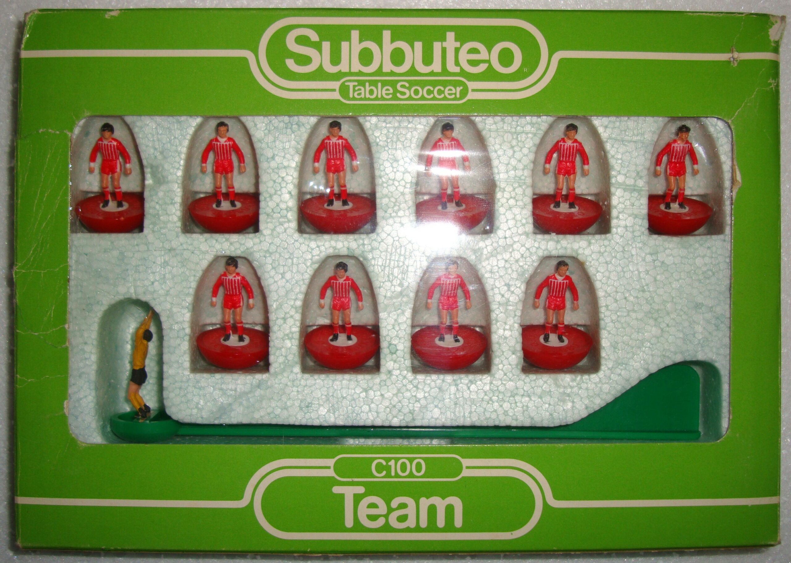 Subbuteo Ref.448 Lightweight Team Liverpool ~ Mid 1980's - Yesterdays Toys