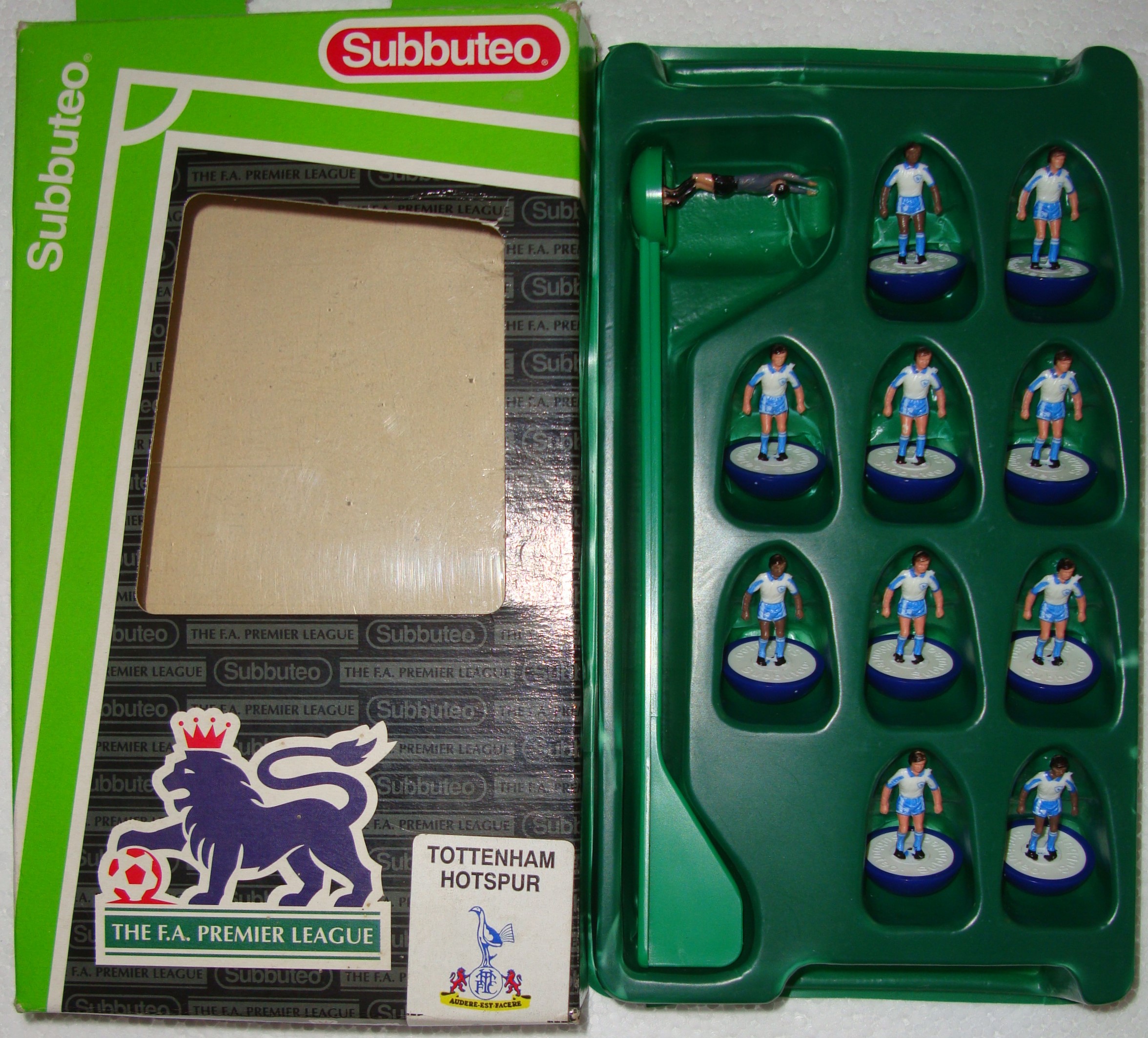 Subbuteo Premier League Team Ref.63740 Tottenham Hotspur ~ 1996 #1 ...