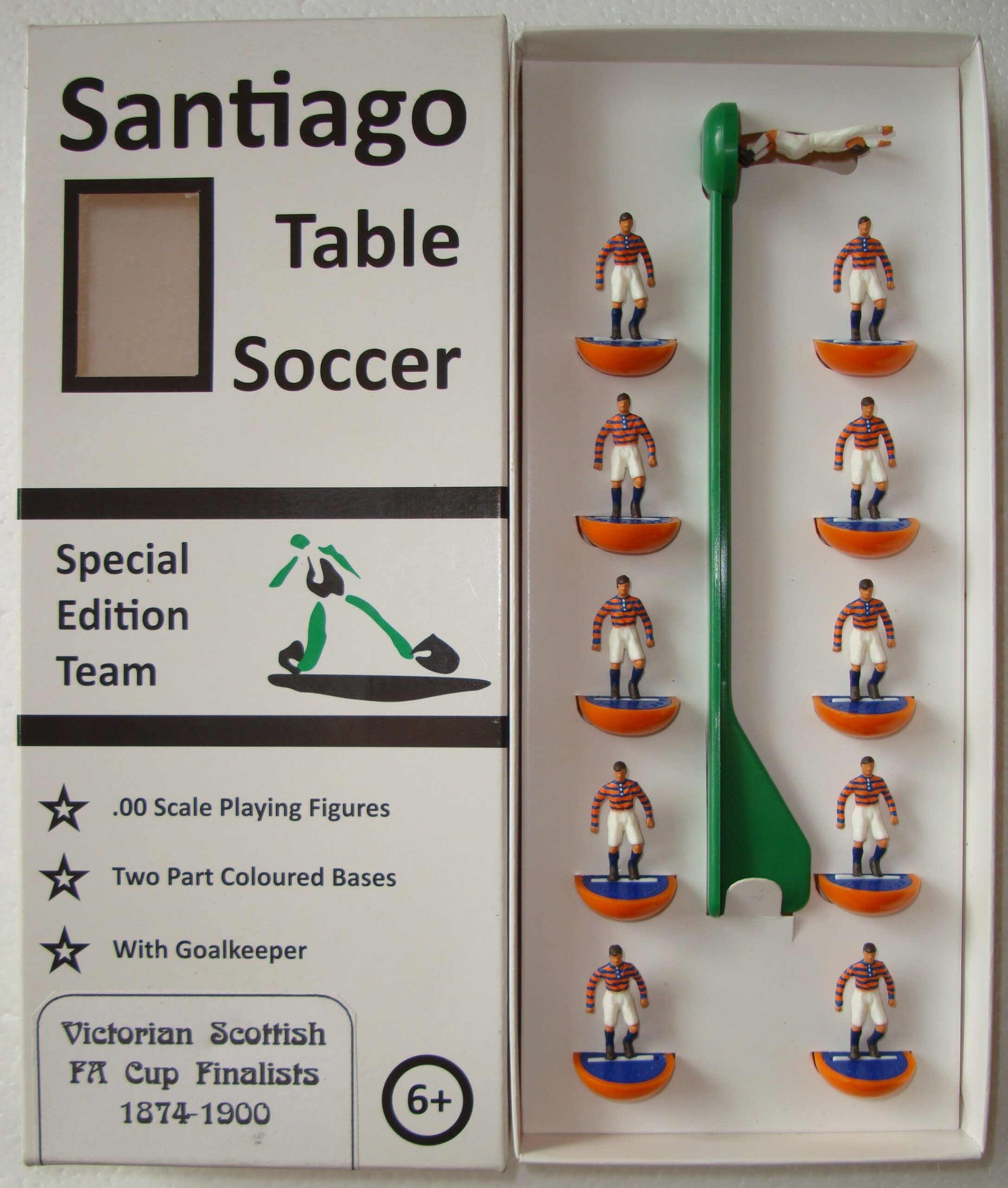 Subbuteo Santiago Table Soccer Special Edition Team Victorian Scottish ...