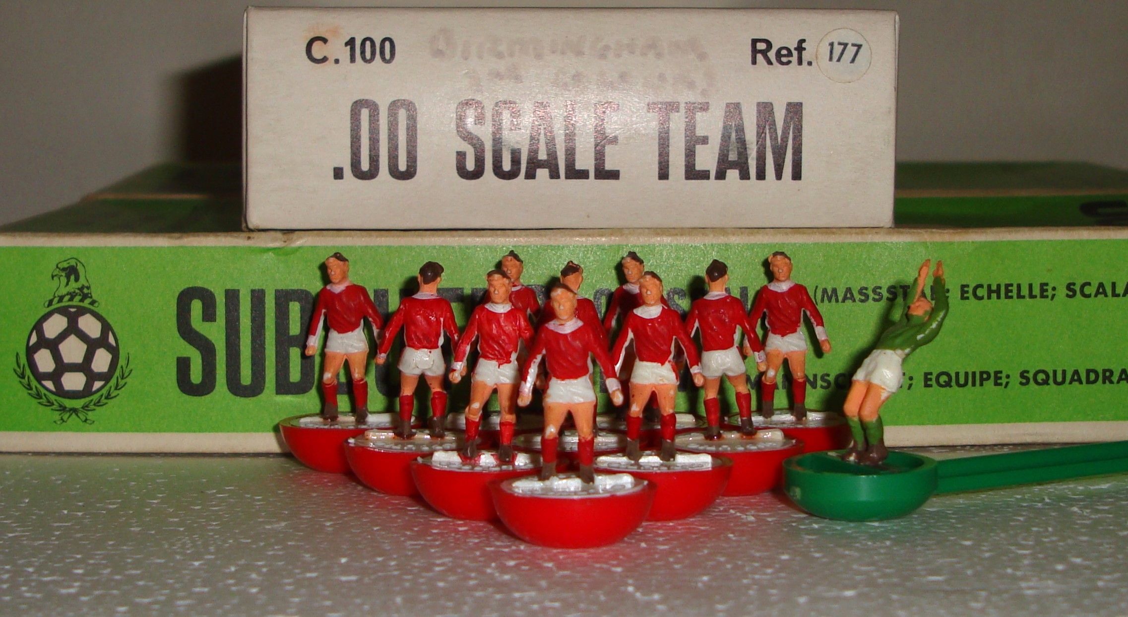 Subbuteo Heavyweight Team Ref.177 Charlton Athletic ~ Mid 1970's ...