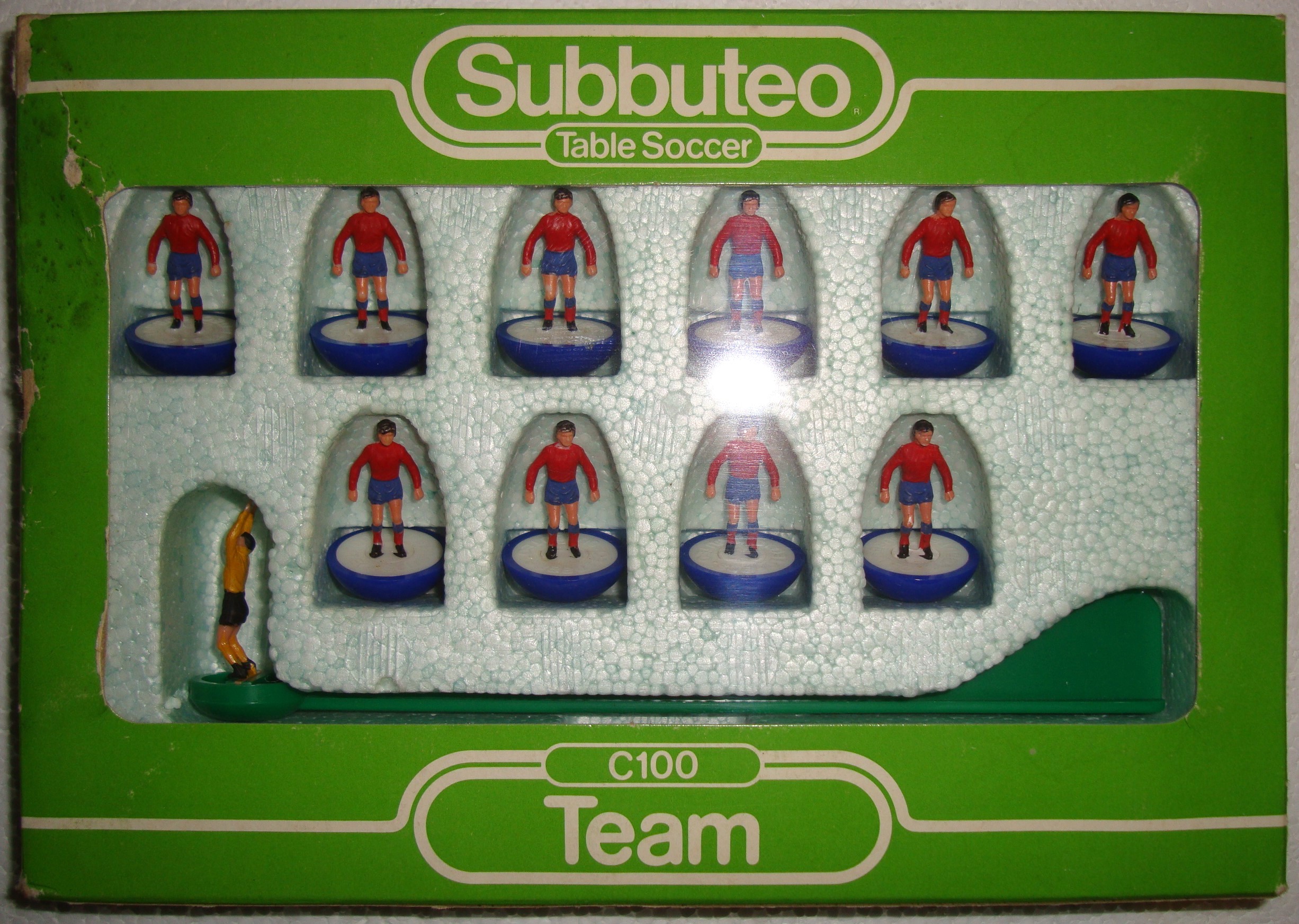 Subbuteo H/P Lightweight Team Ref.48 Osasuna A.Z.'67 / Spain ~ Early ...